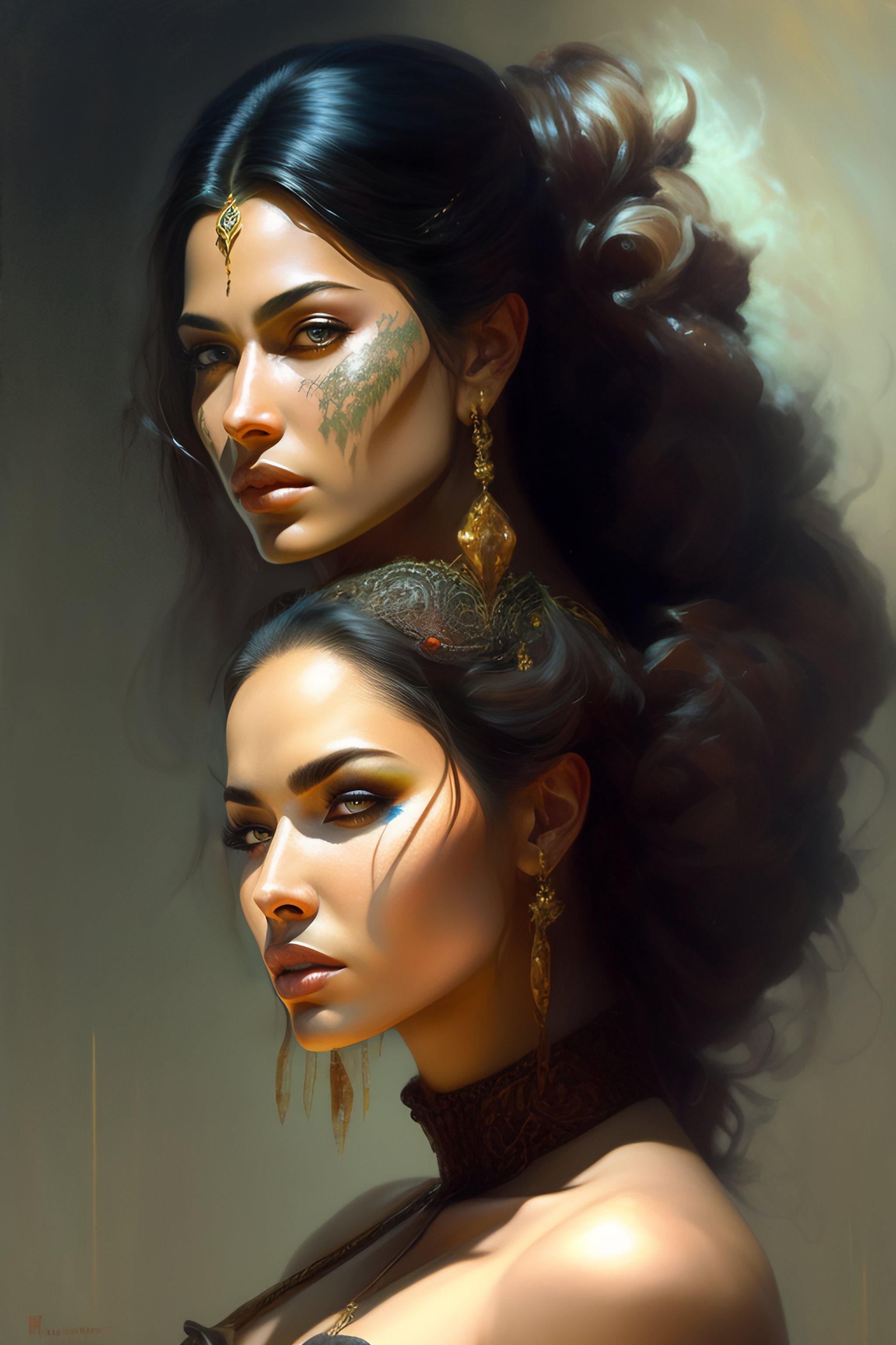 Lexica - Facial portrait. Nurgle, looking at the camera, disgusted ...