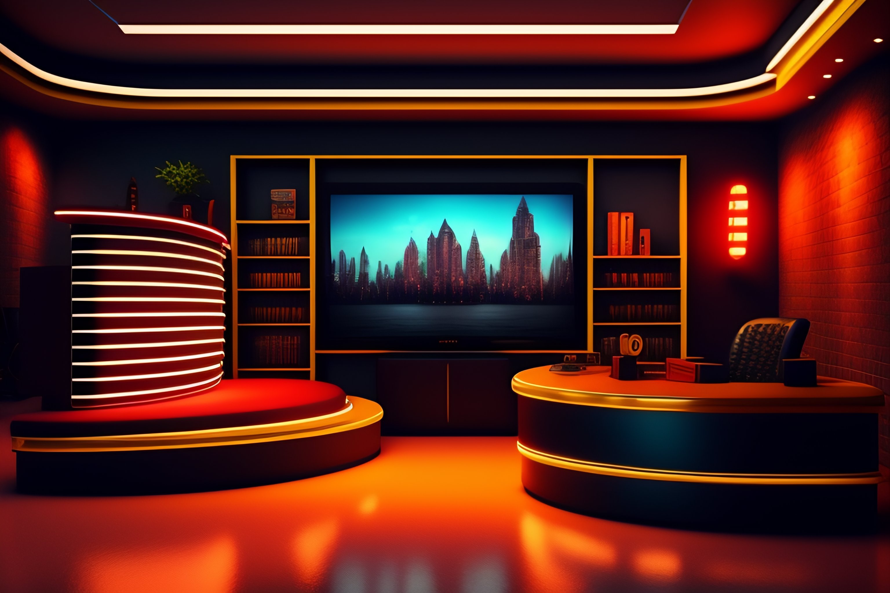 Talk Show Background Wallpaper