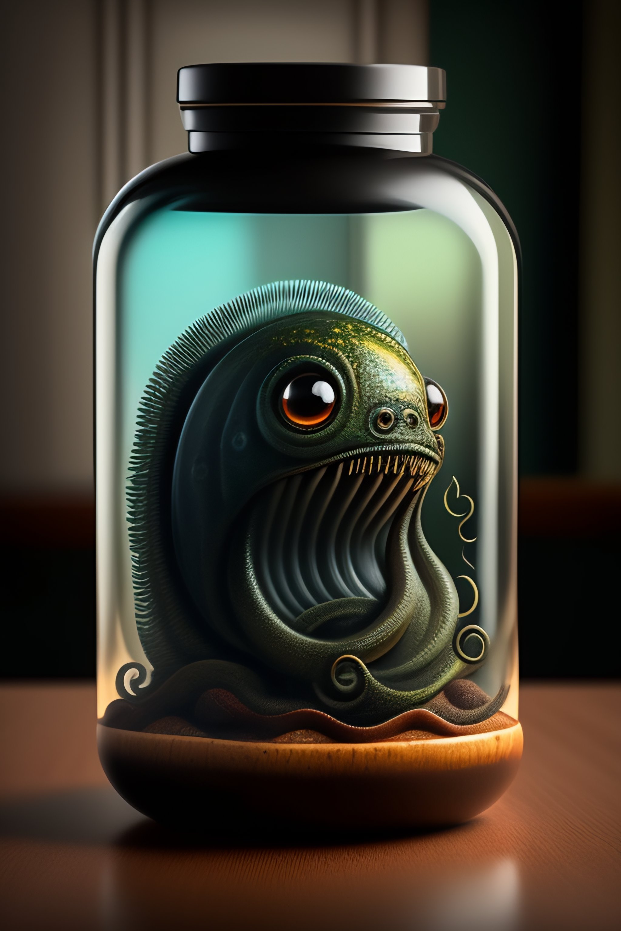 Lexica - Small realistic lovecraftian horror monster by Guillermo del ...