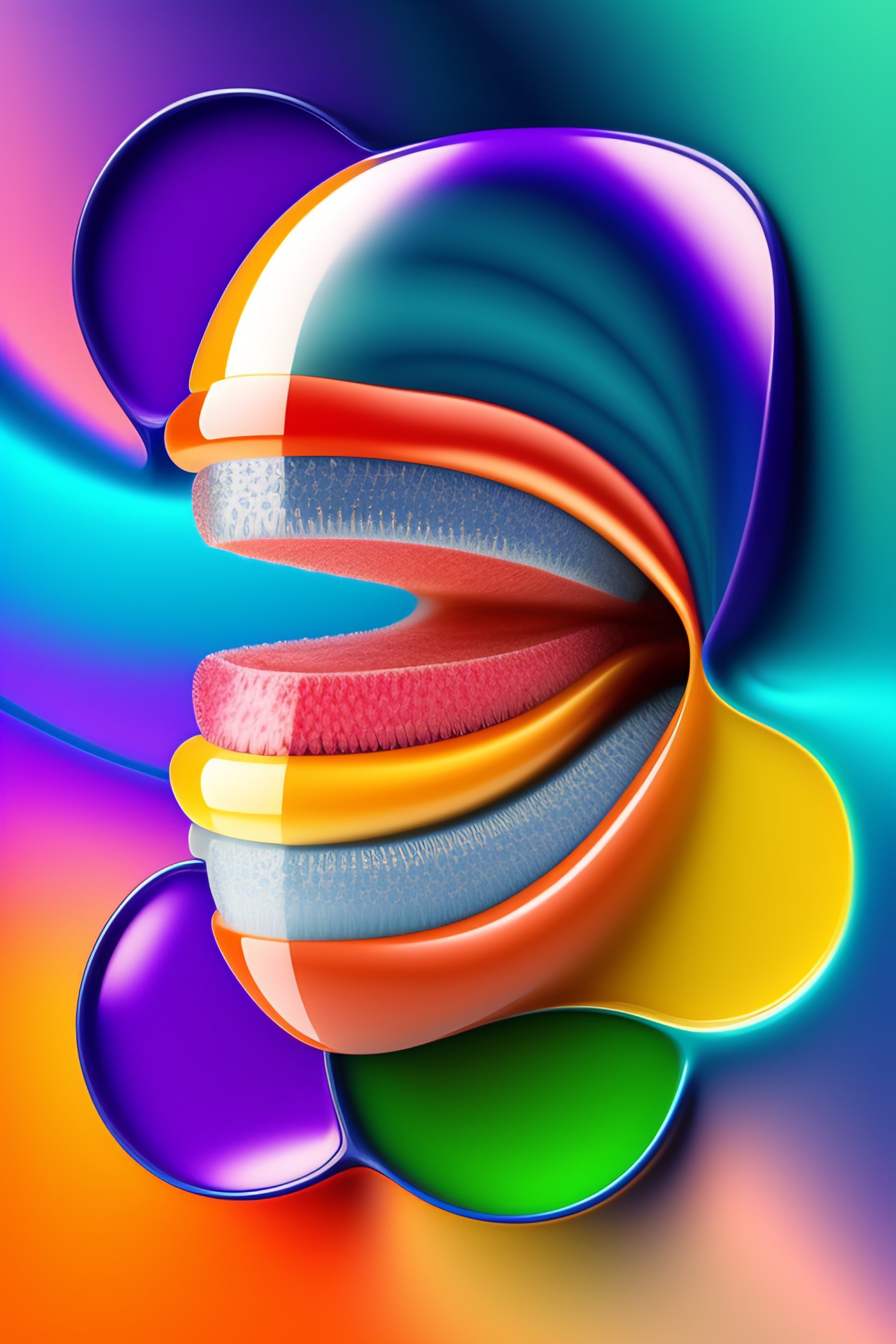 Lexica - Poster of a beautiful dentist with a tooth background, using ...