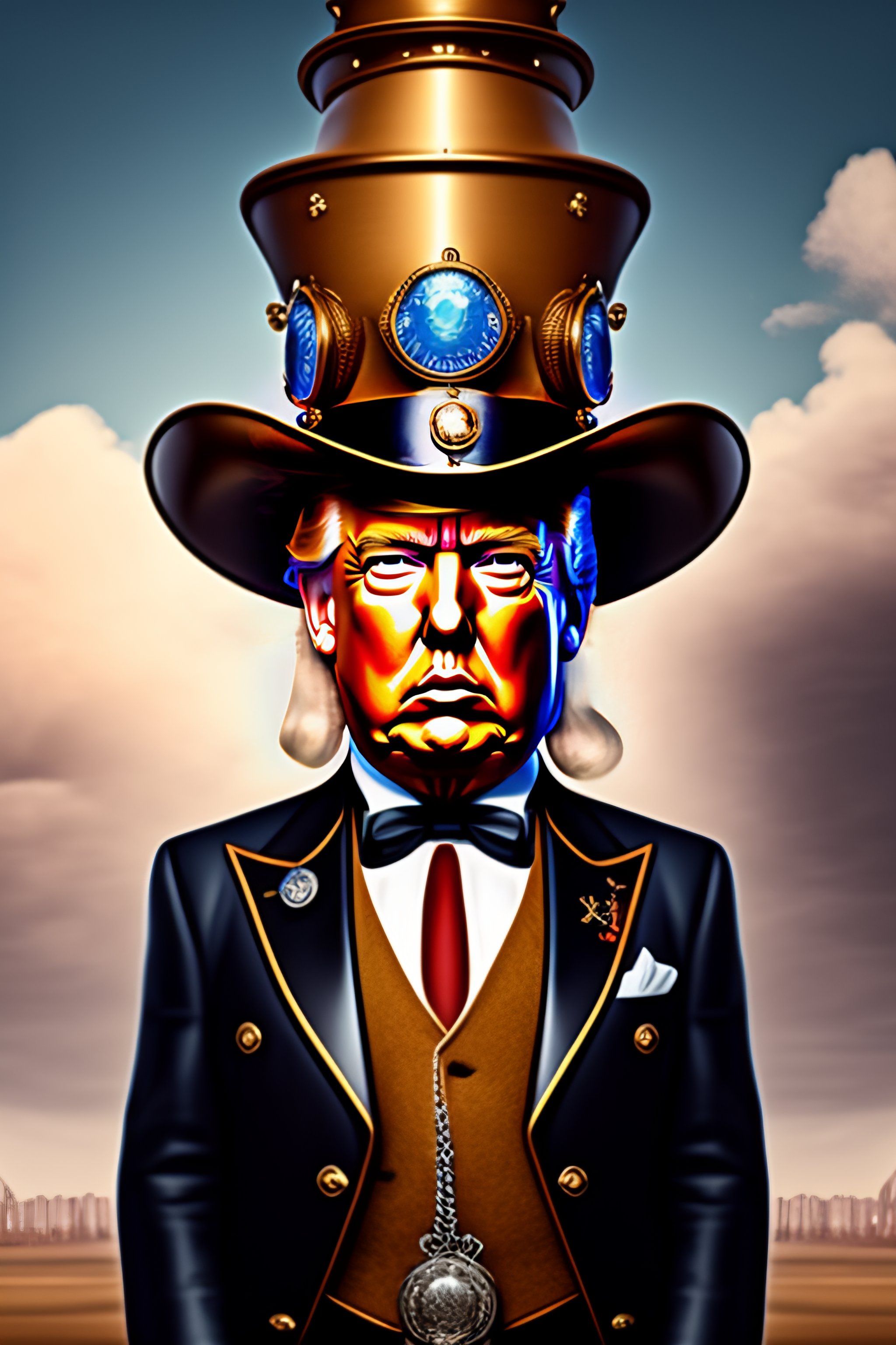 Lexica - Trump steampunk style