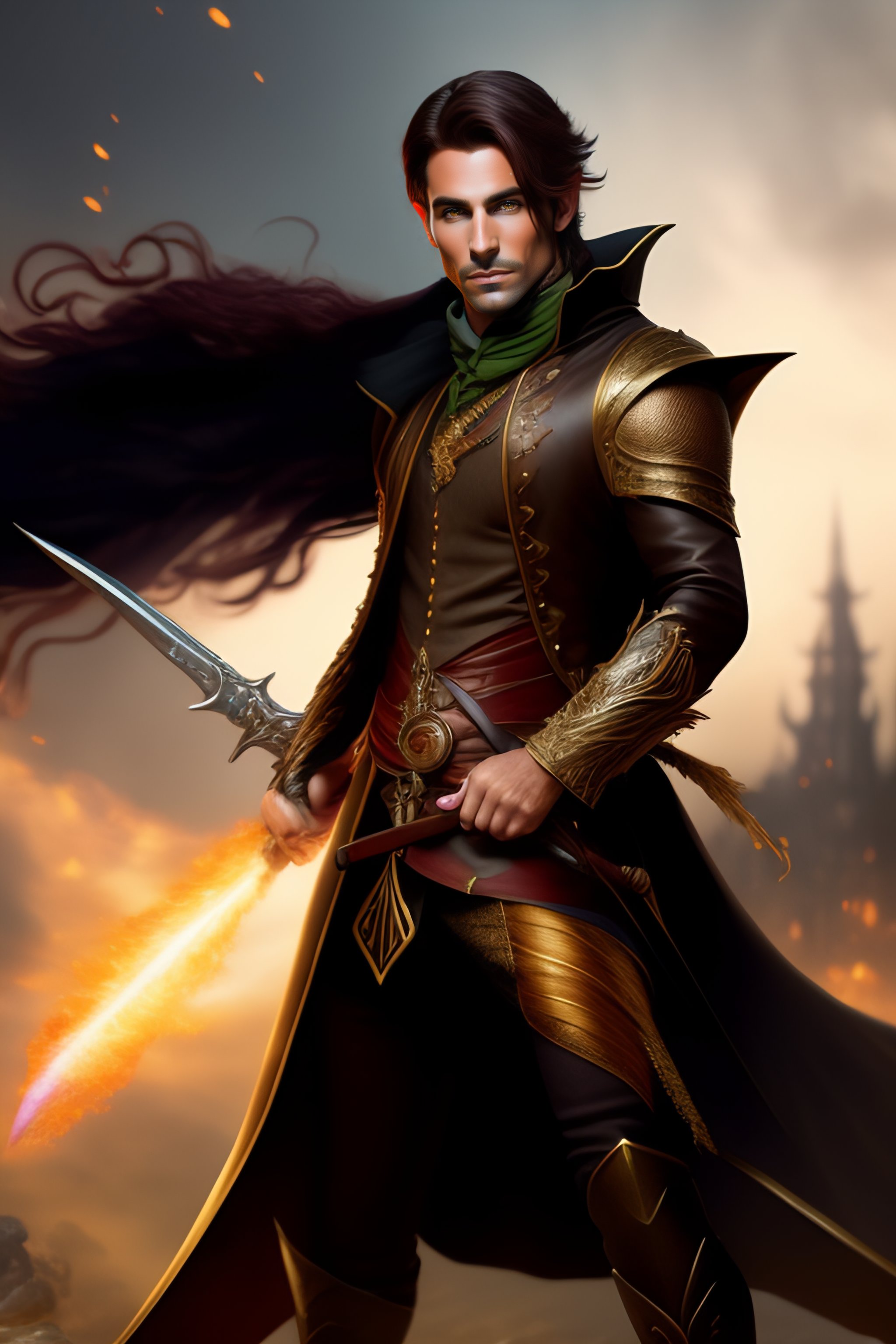 Human Sorcerer Portrait