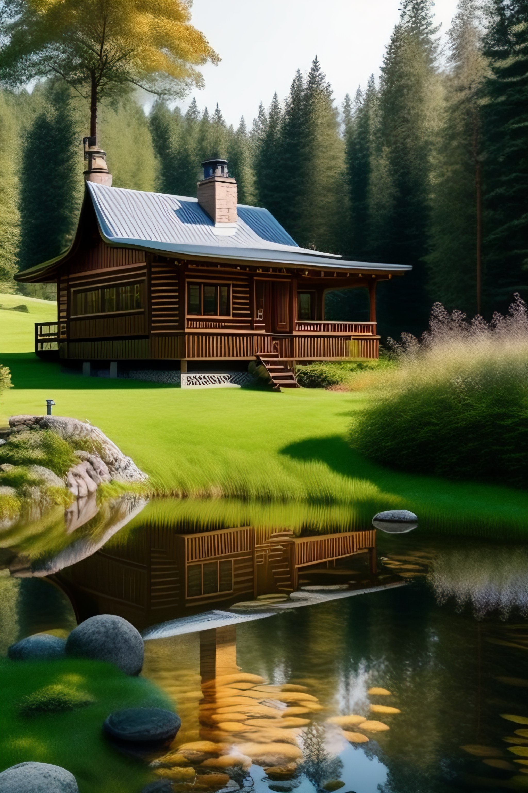 Lexica - Cottage house near forest
