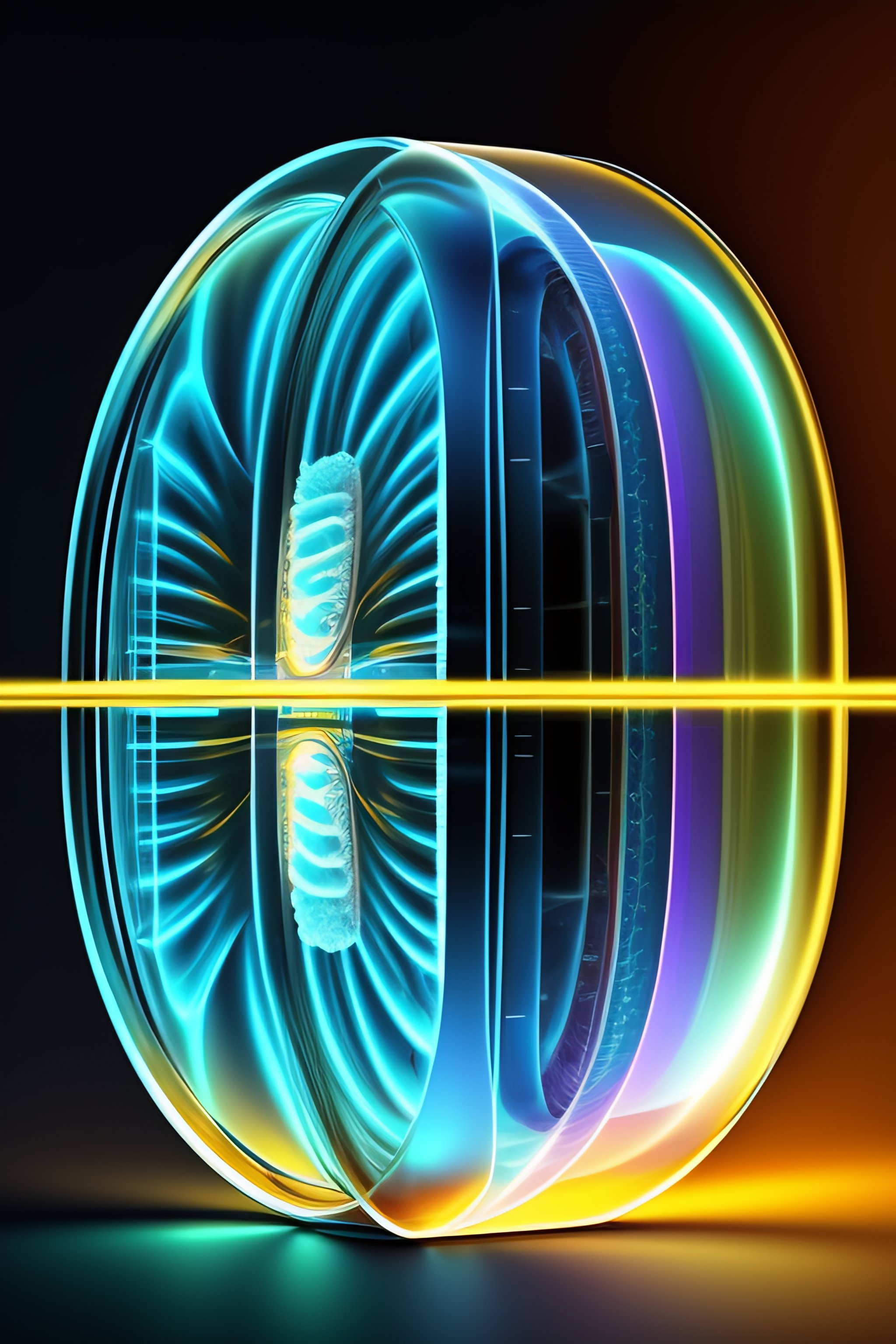 Lexica - A mental time machine, a image of a time machine showing thru ...