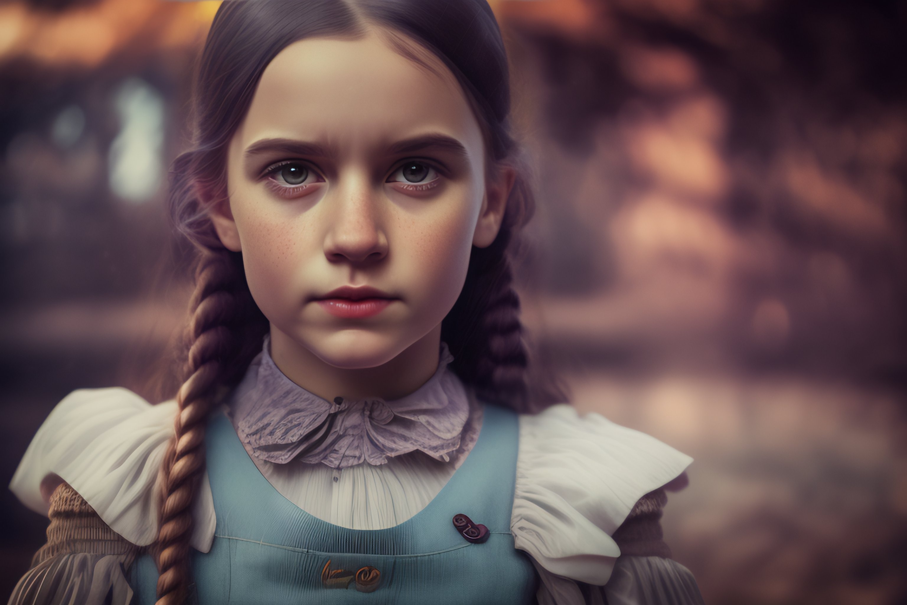 Lexica - Matilda in Tim Burton style, movie still, cinematic,realistic ...