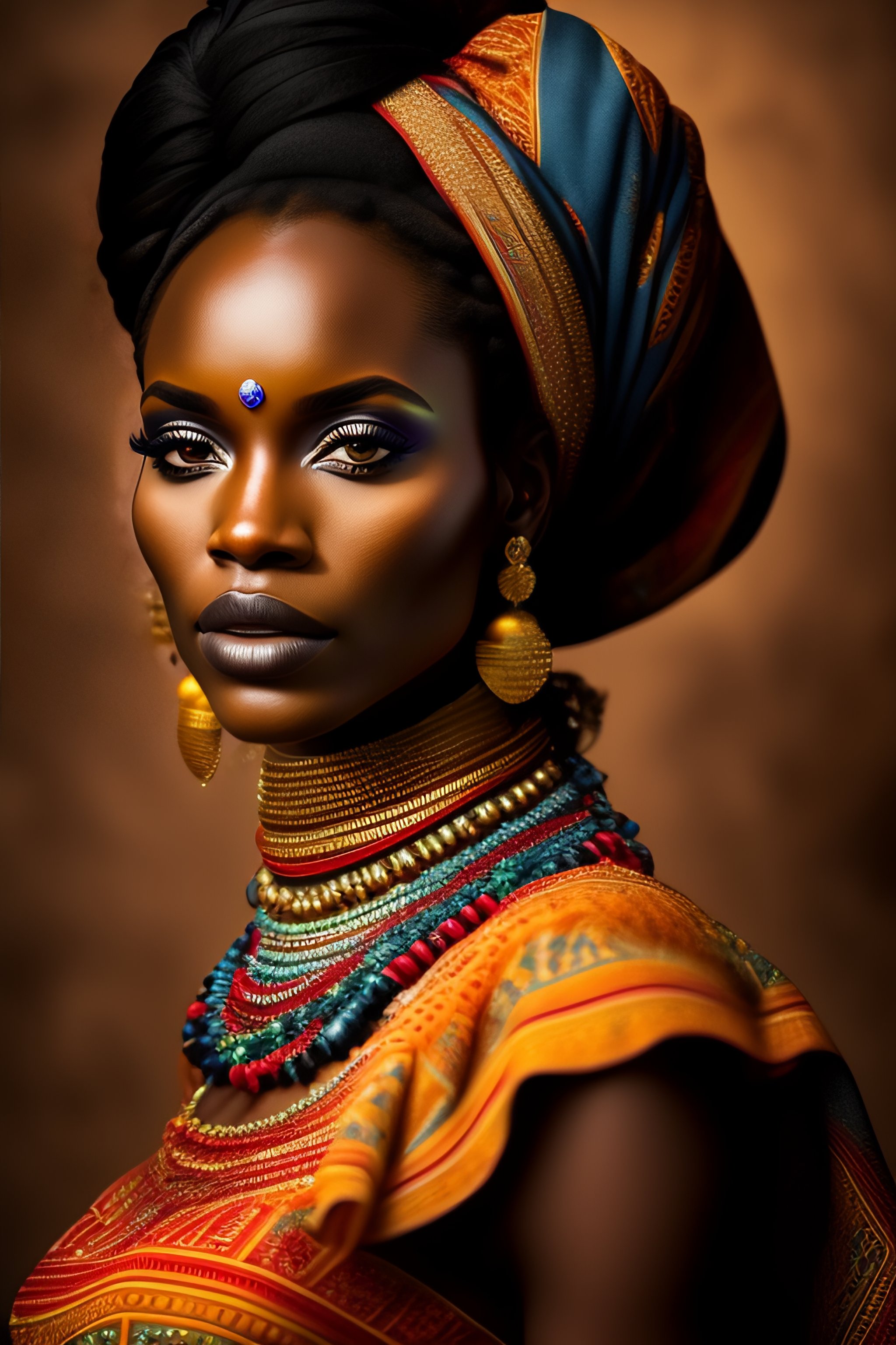 Lexica - Upper-body,shot, african beautiful woman ,syylish clothes ...