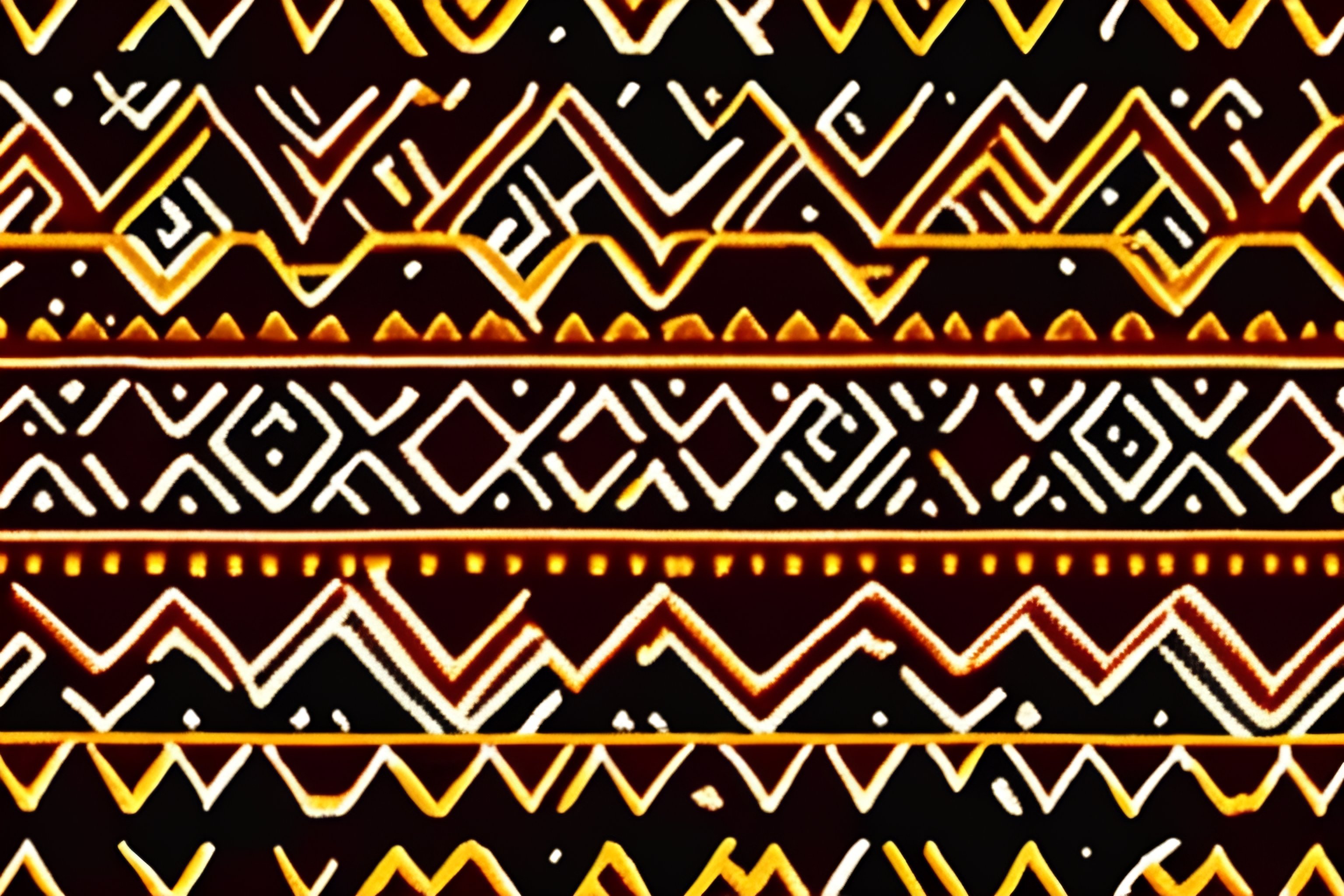 Lexica - African tribal edging pattern