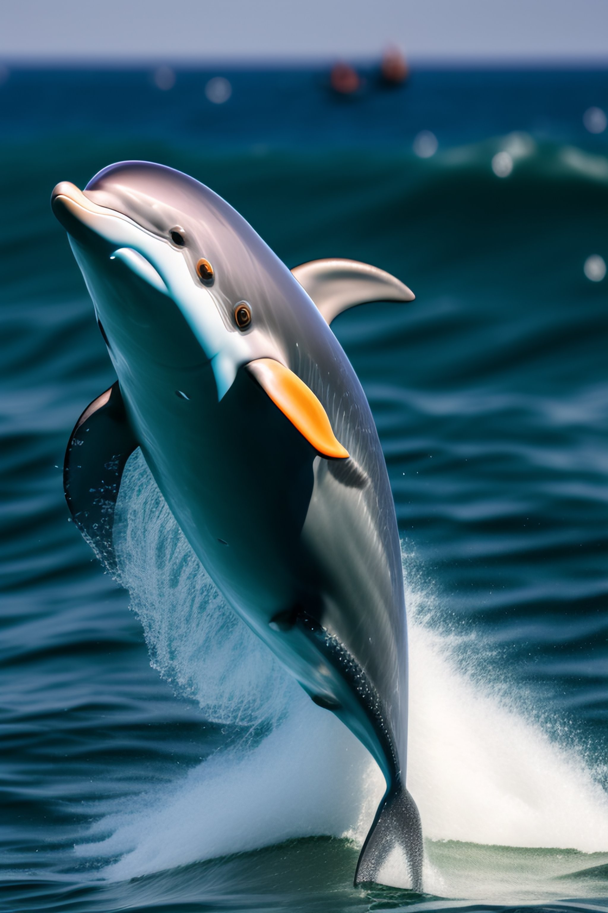 Lexica - Normal Dolphin,4k, with canon