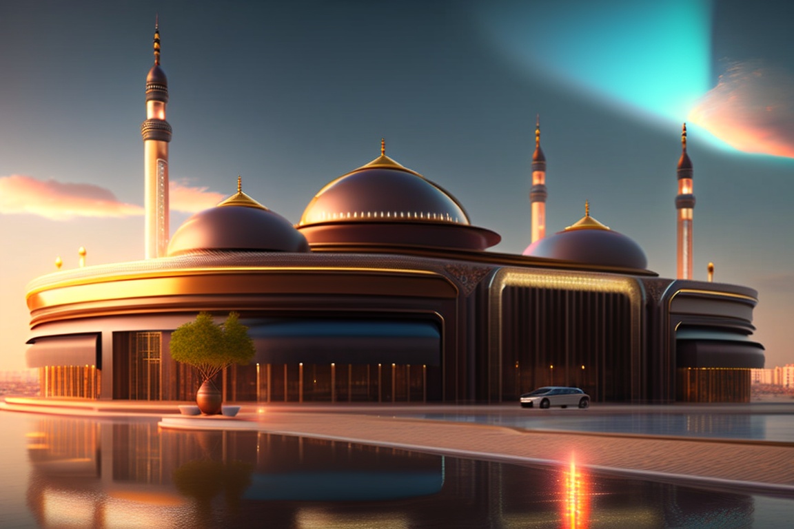 Lexica - Arab, future city, Muslim, 8k, cinematic, hyper realistic