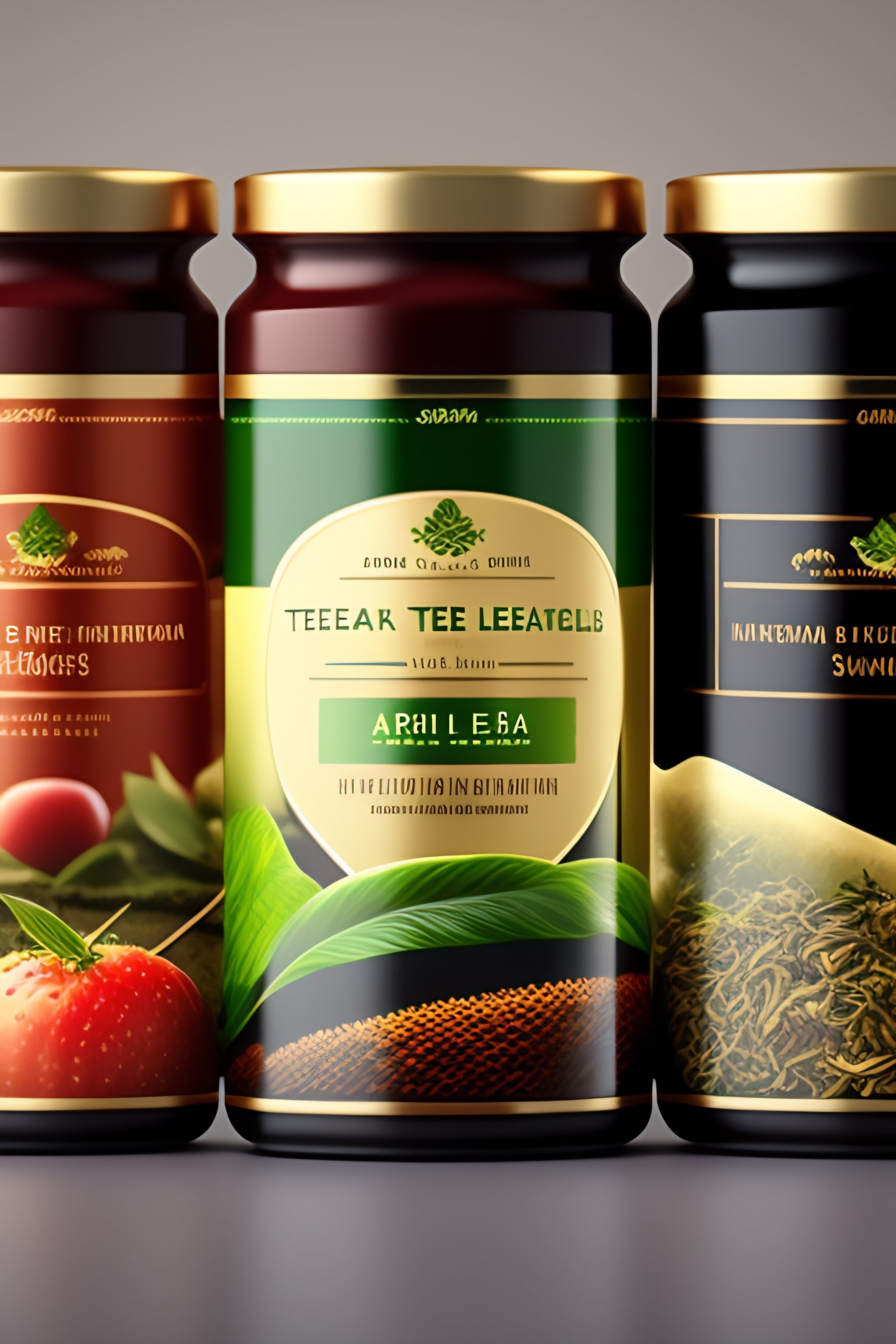 Lexica - Tea leaves package designs