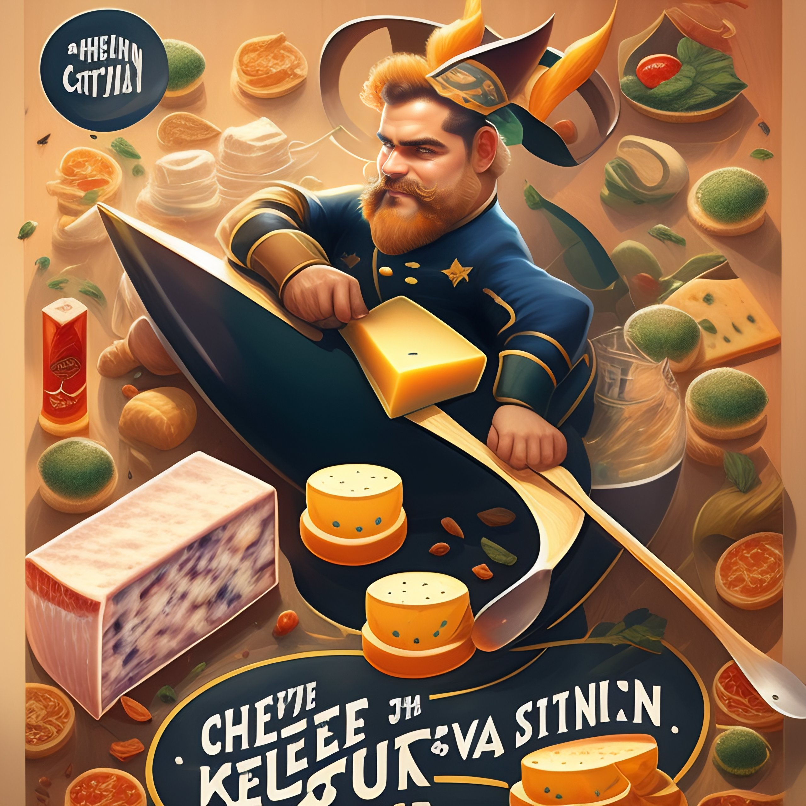 Lexica - Cheese revolution, by wasim kashin, trending on artstation