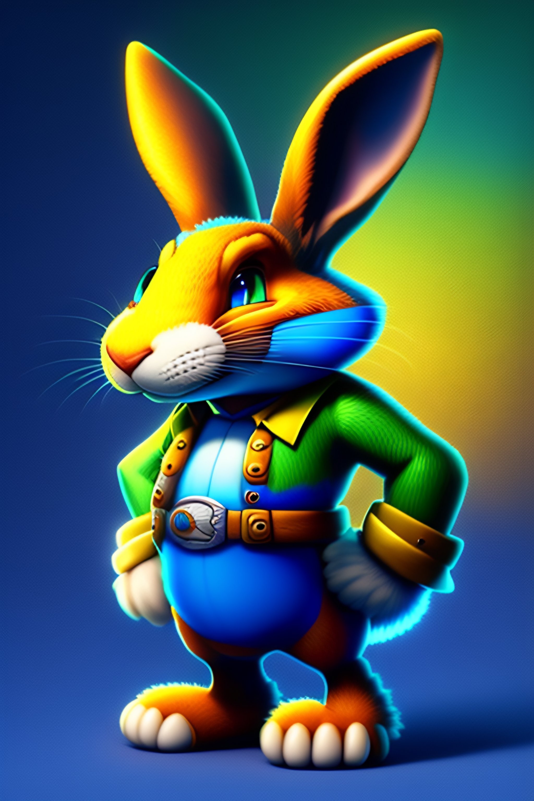 Lexica - High-resolution image A new character for the game Jazz ...