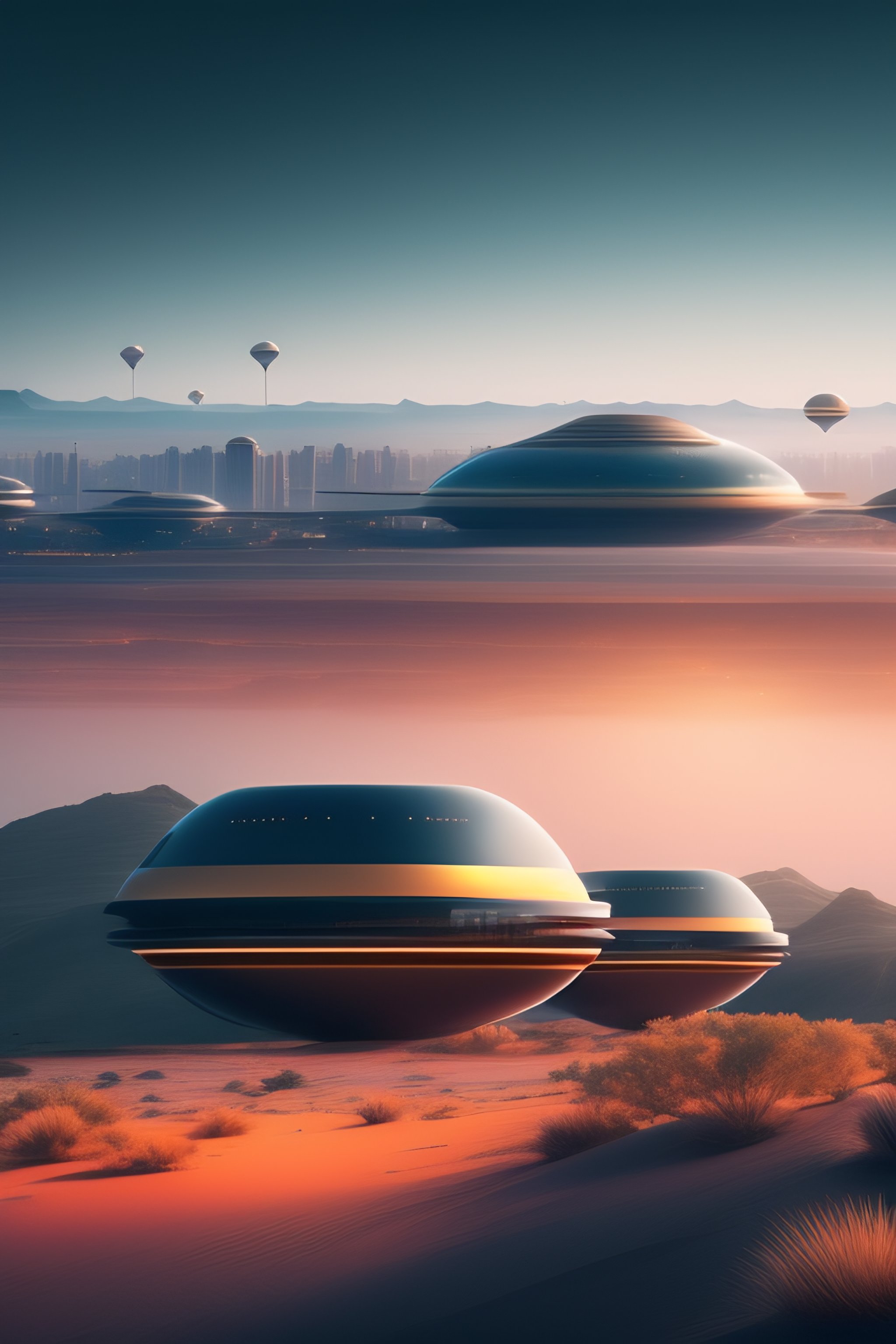 Lexica - Images of a futuristic future where AI has its place more than ...