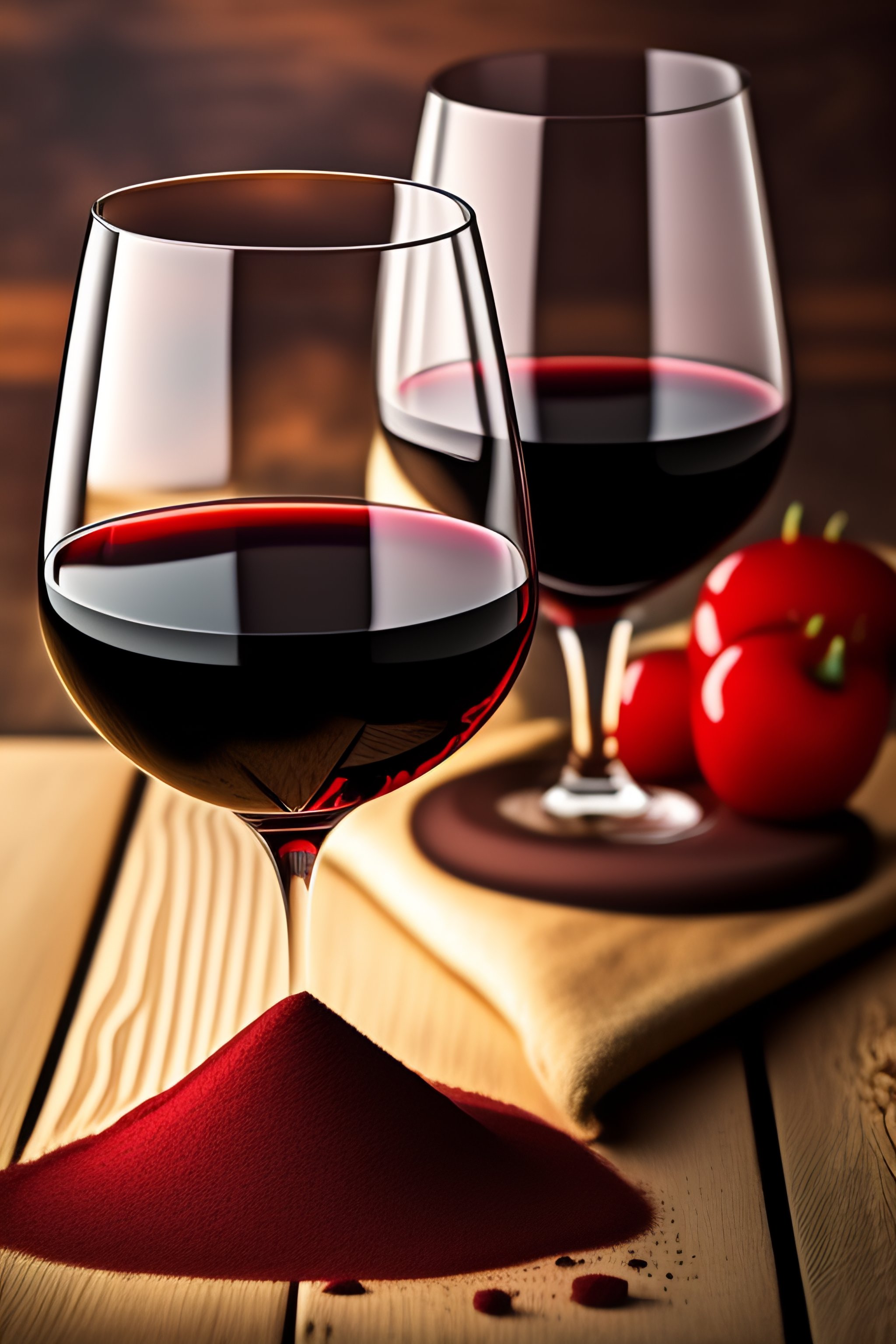 Lexica - Red wine and Red tablets