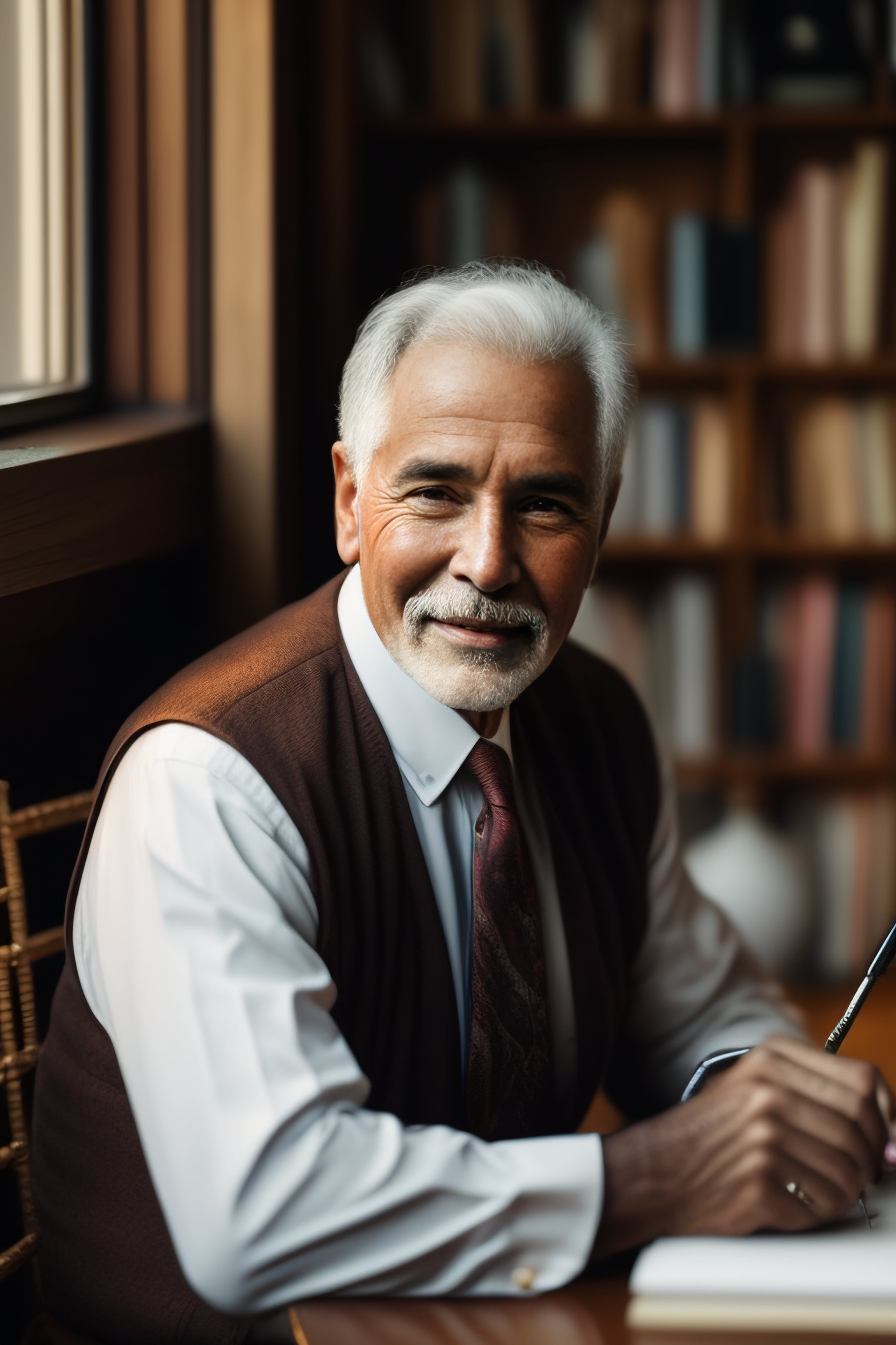 Lexica - An artistic smalltown male writer over 55