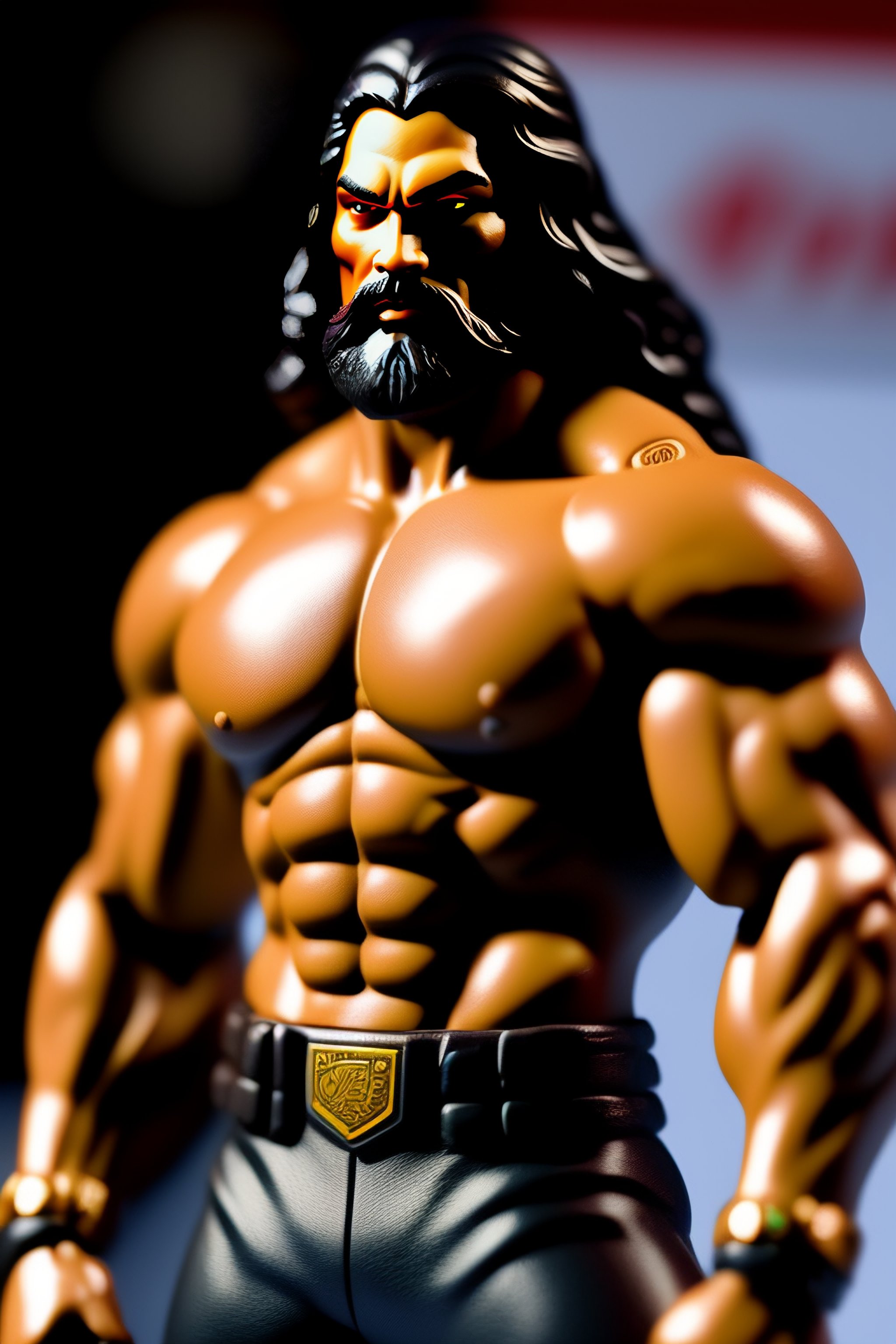 Lexica - Jason Momoa as GI Joe action figure toy