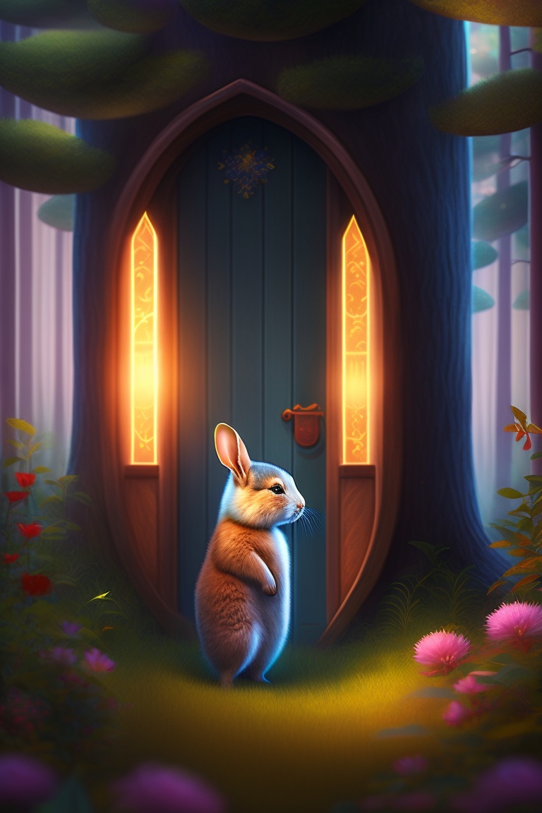 Lexica - Once upon a time, in a magical forest filled with talking ...