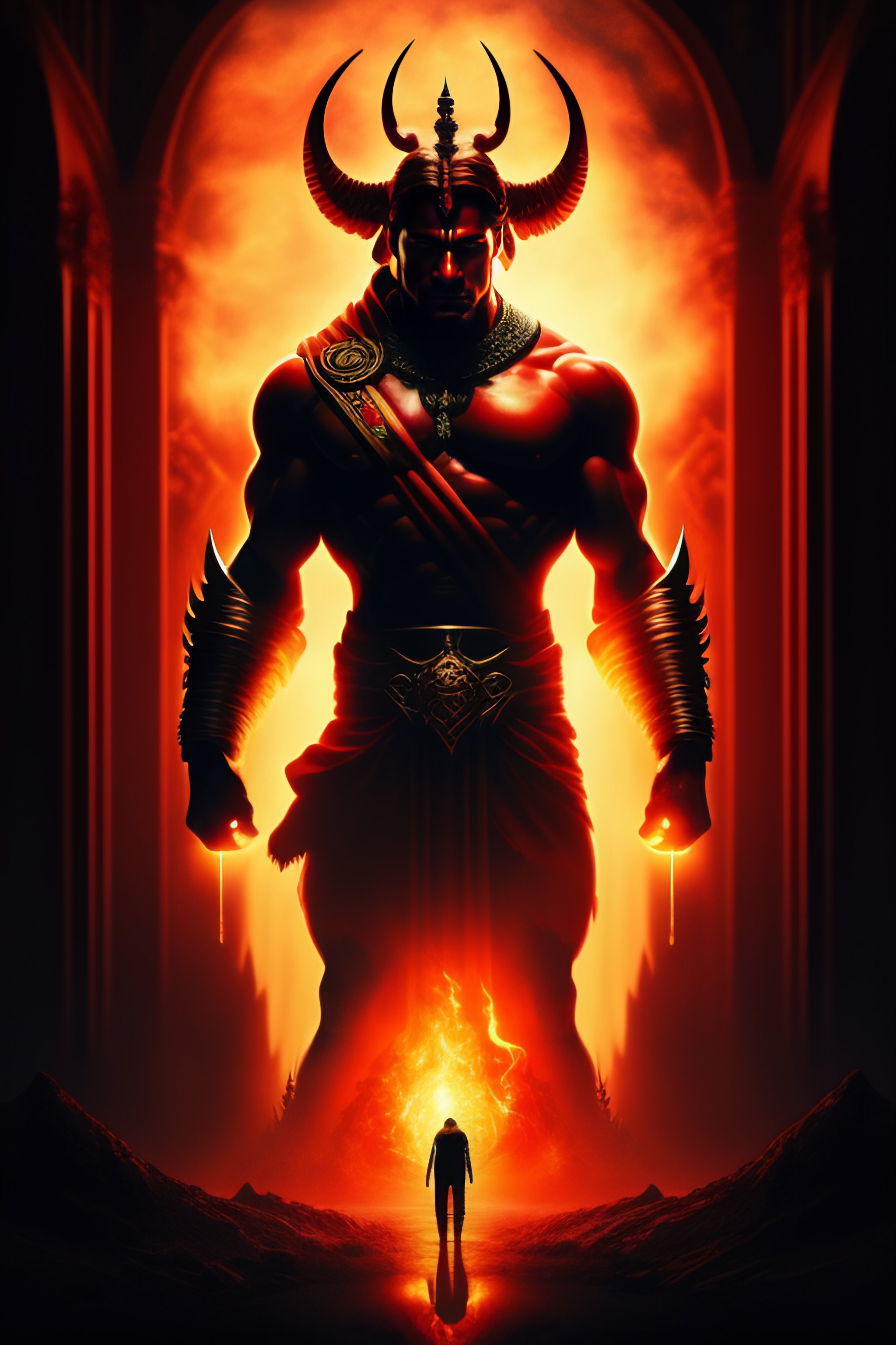 Lexica - One man fighting all the demons in hell