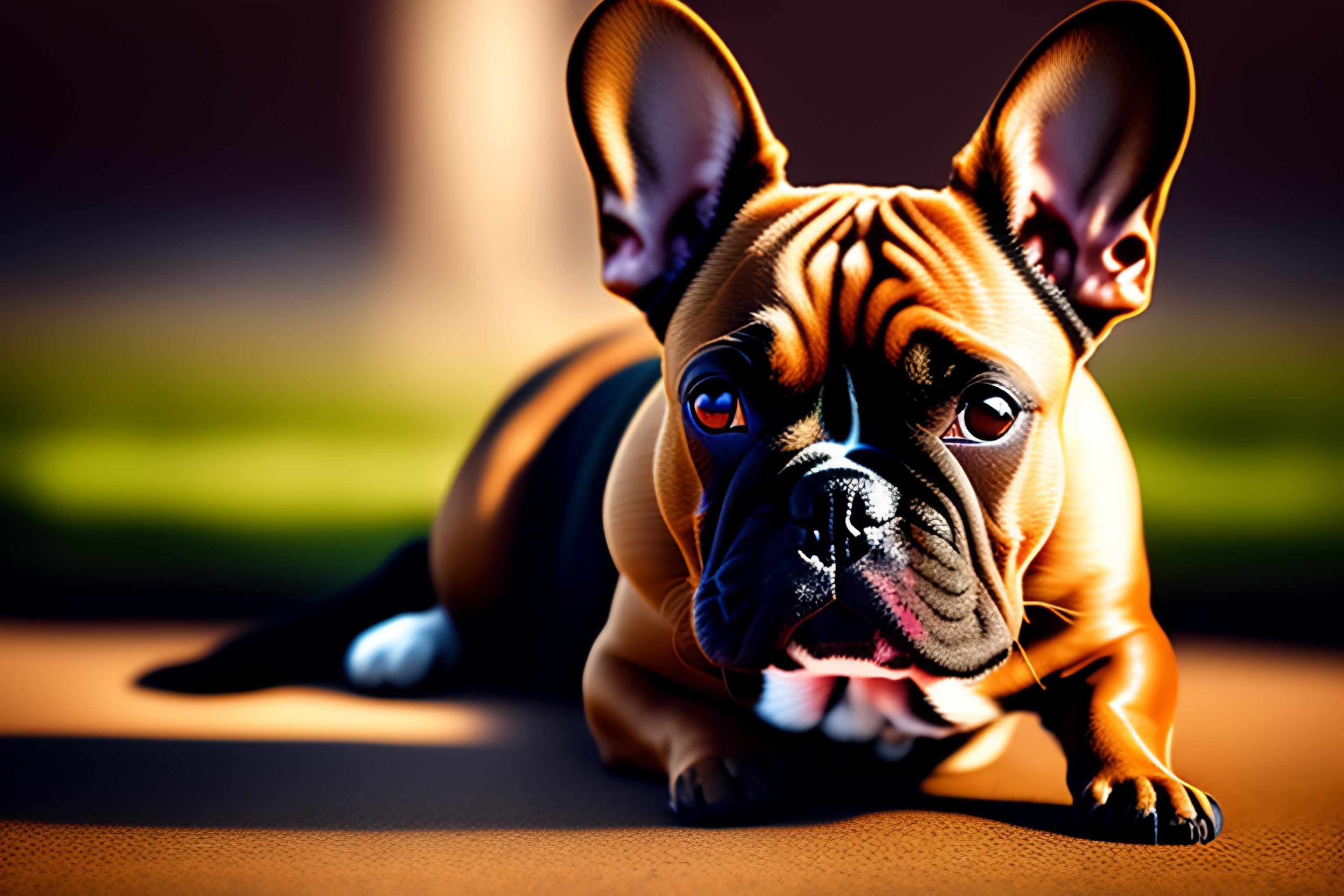 Lexica - Bad french bulldog