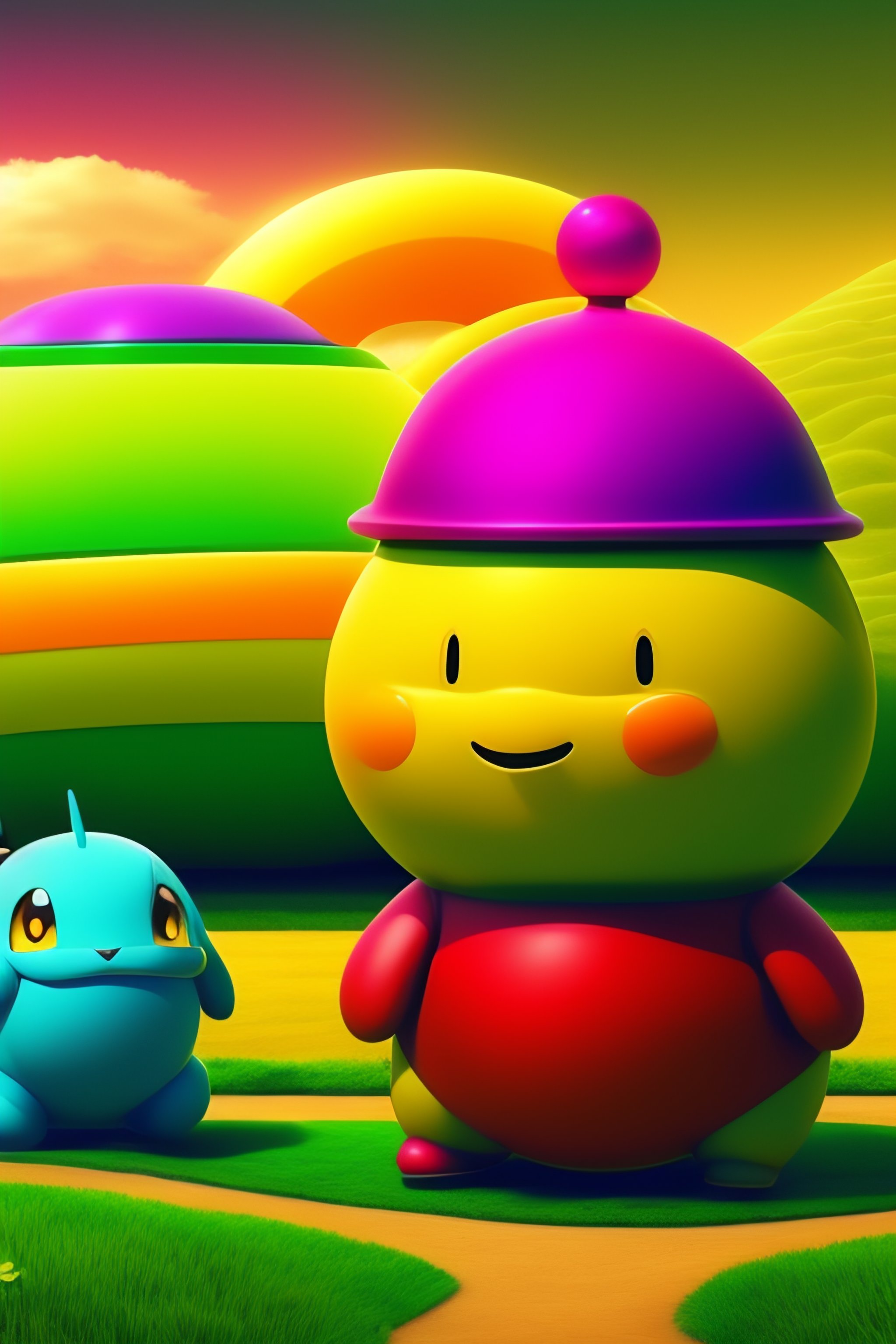 Lexica - Teletubbies in pokemon world