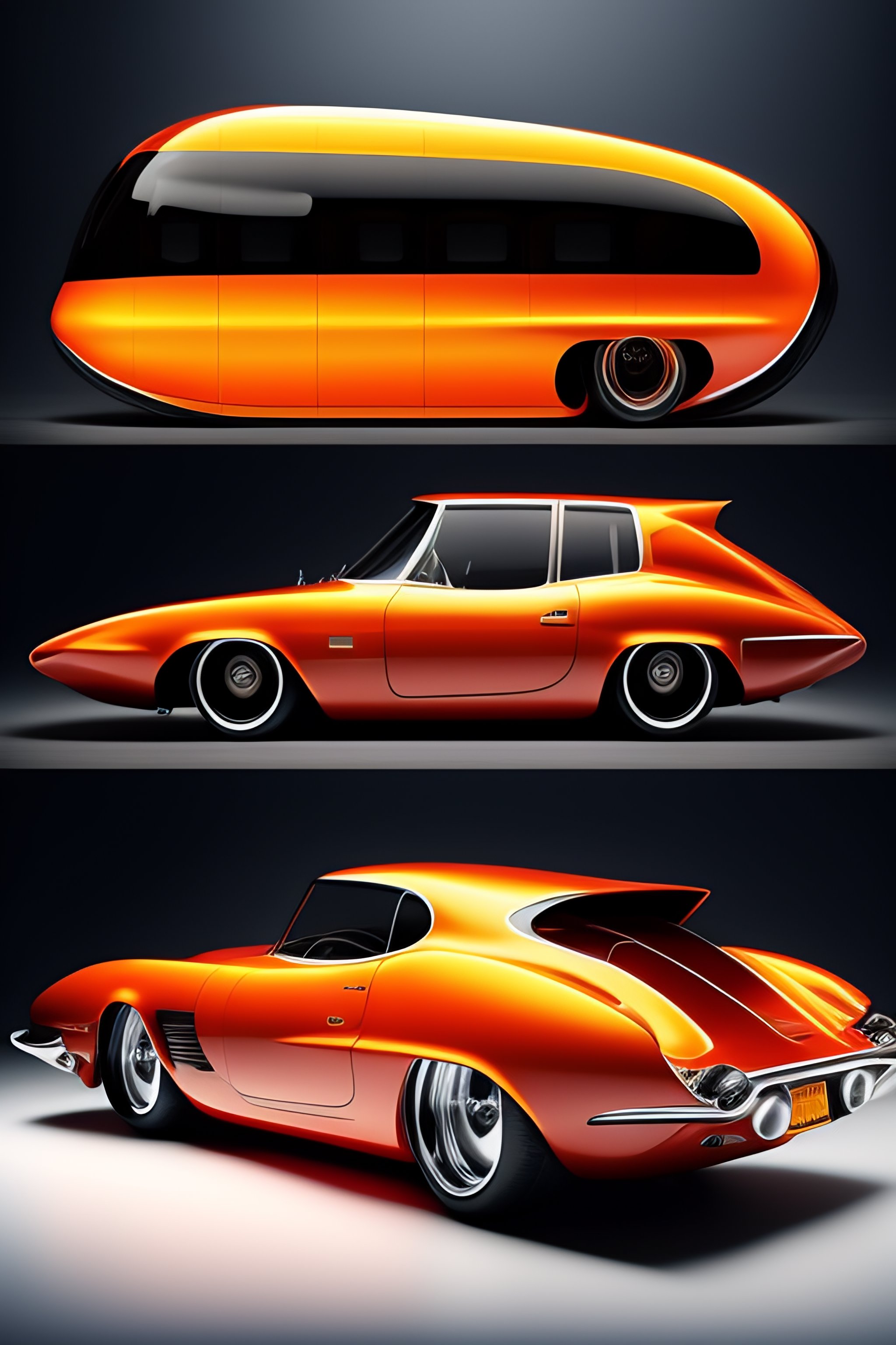 Lexica - Flyer car hyper realistic