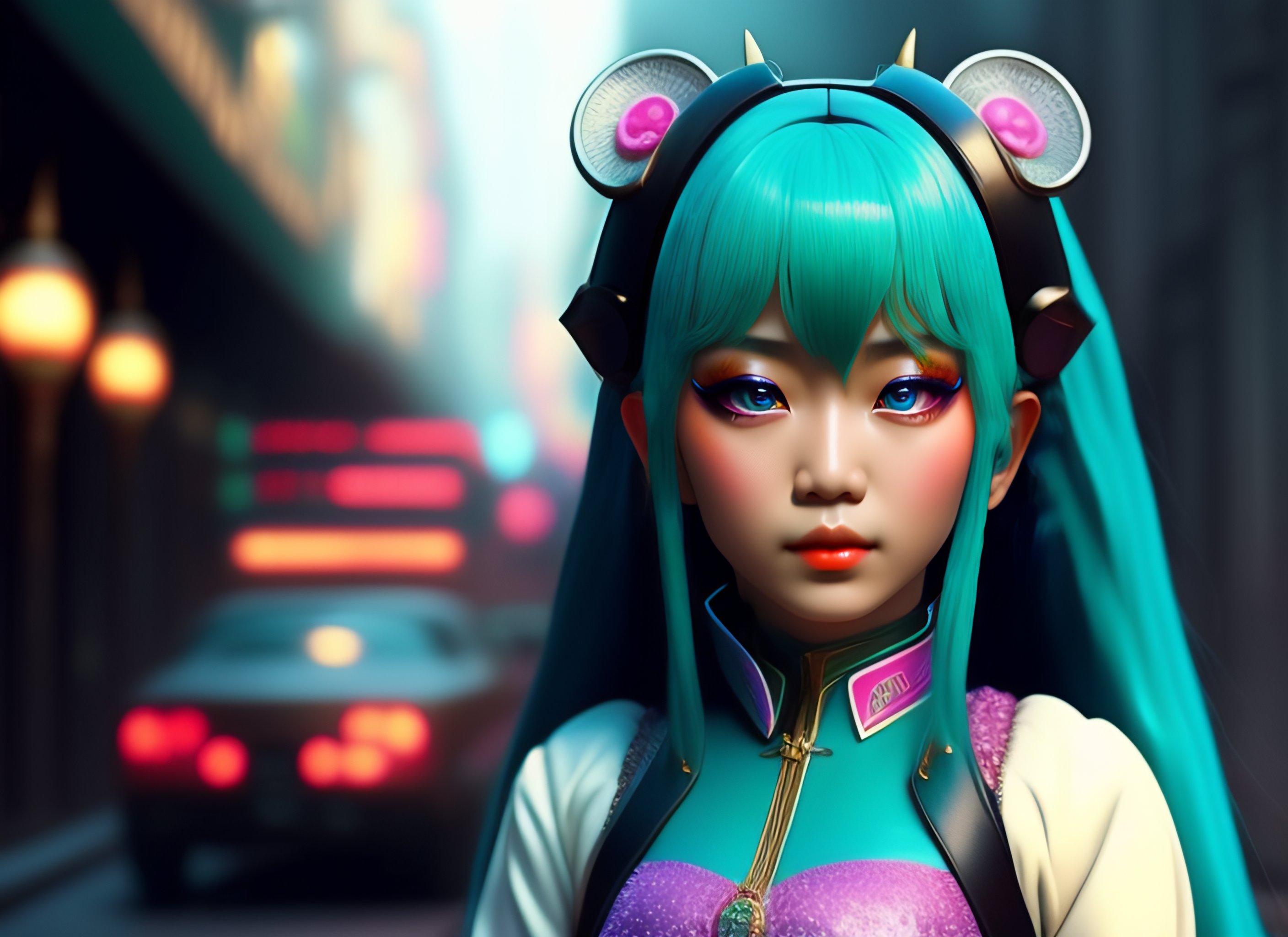 Lexica - Hatsune Miku, 80s dark fantasy film