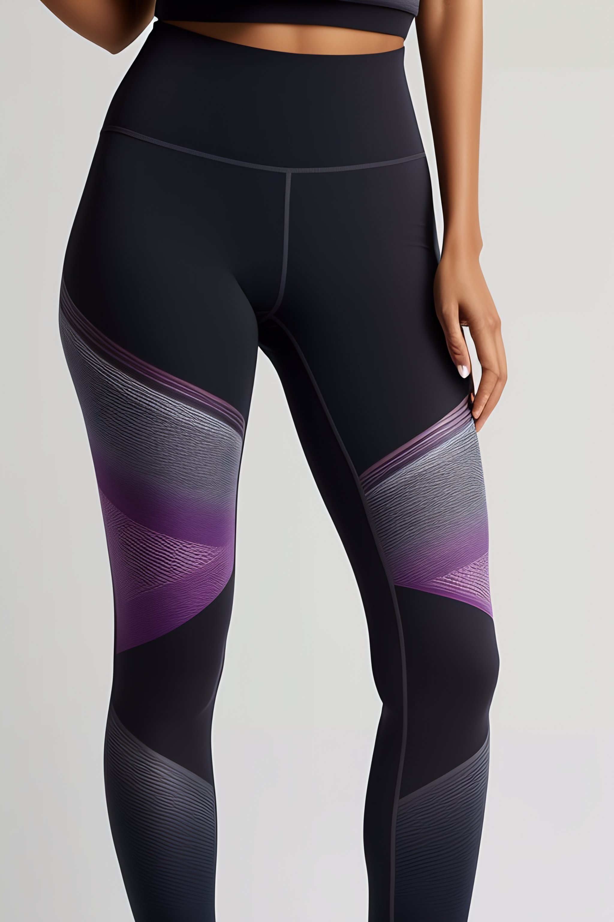 Lexica - 3d yoga leggings interfacing +texture image
