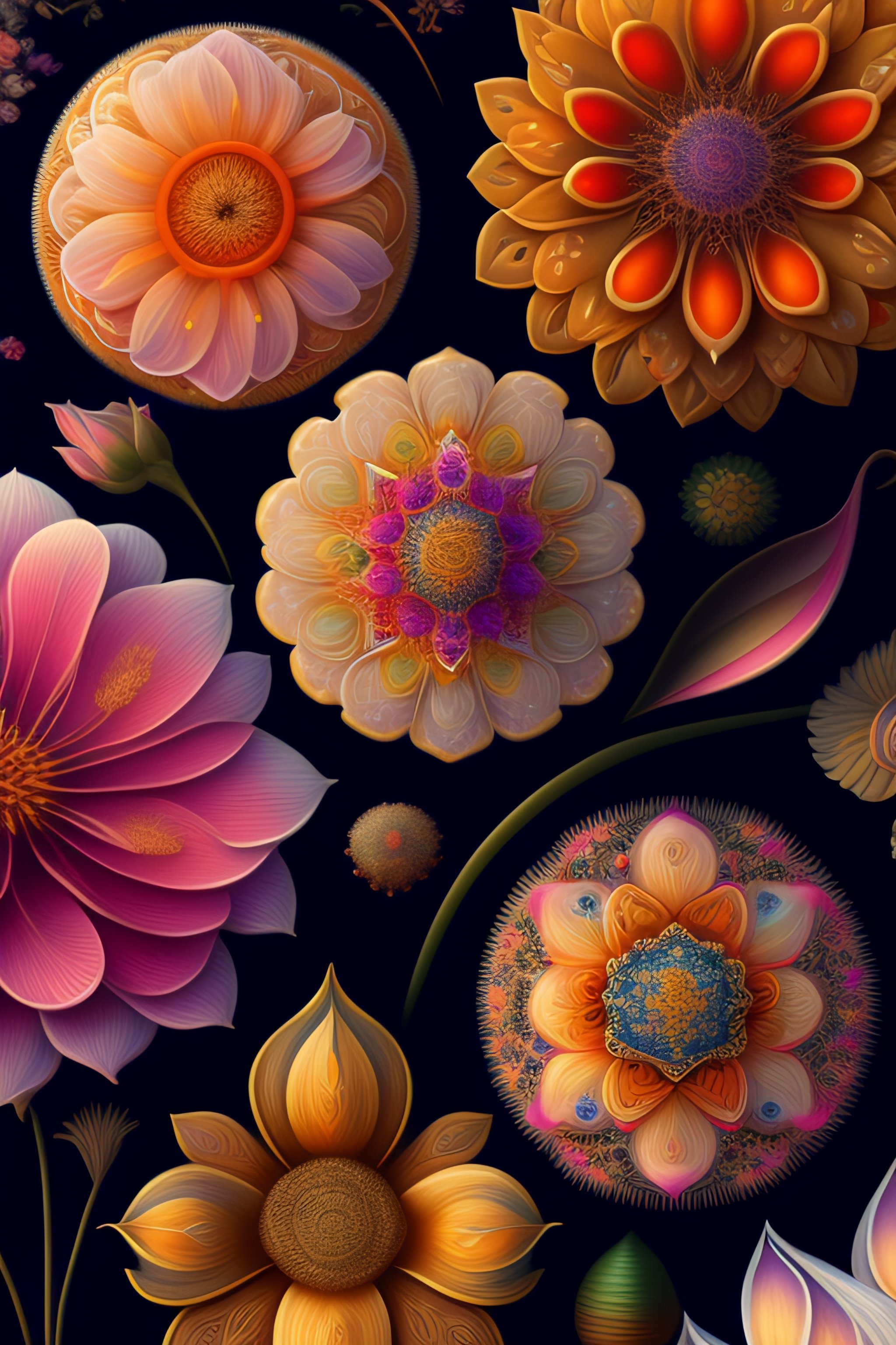 Lexica - An ultra hd detailed painting of many different types of ...