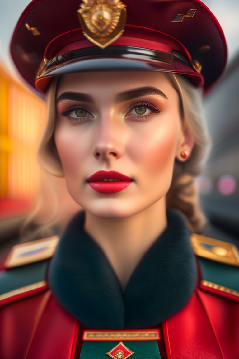 Lexica - Ultra-Realistic Cinematic Photo Of The Beautiful Soviet Girl ...