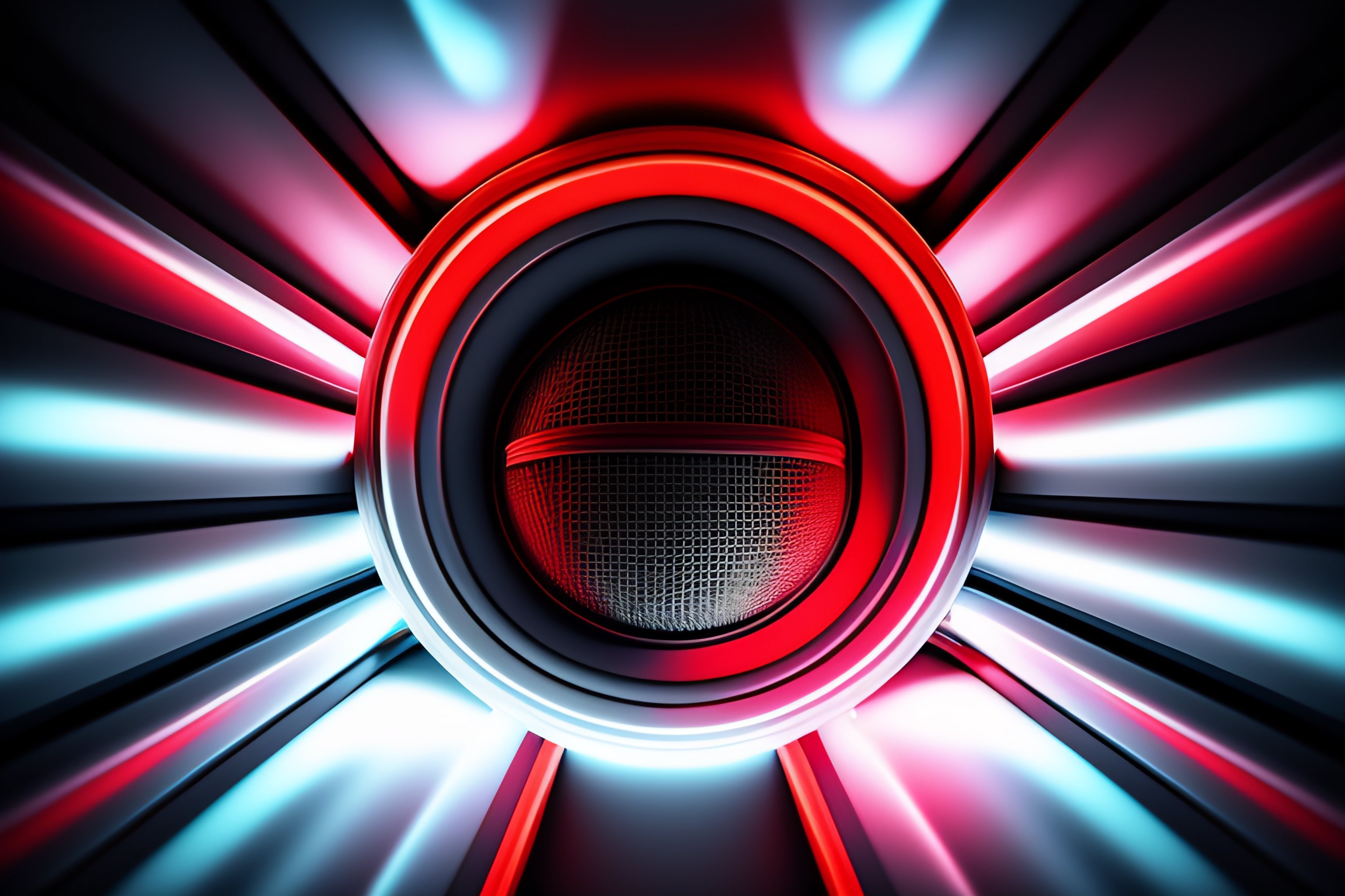 Red Speaker Wallpaper