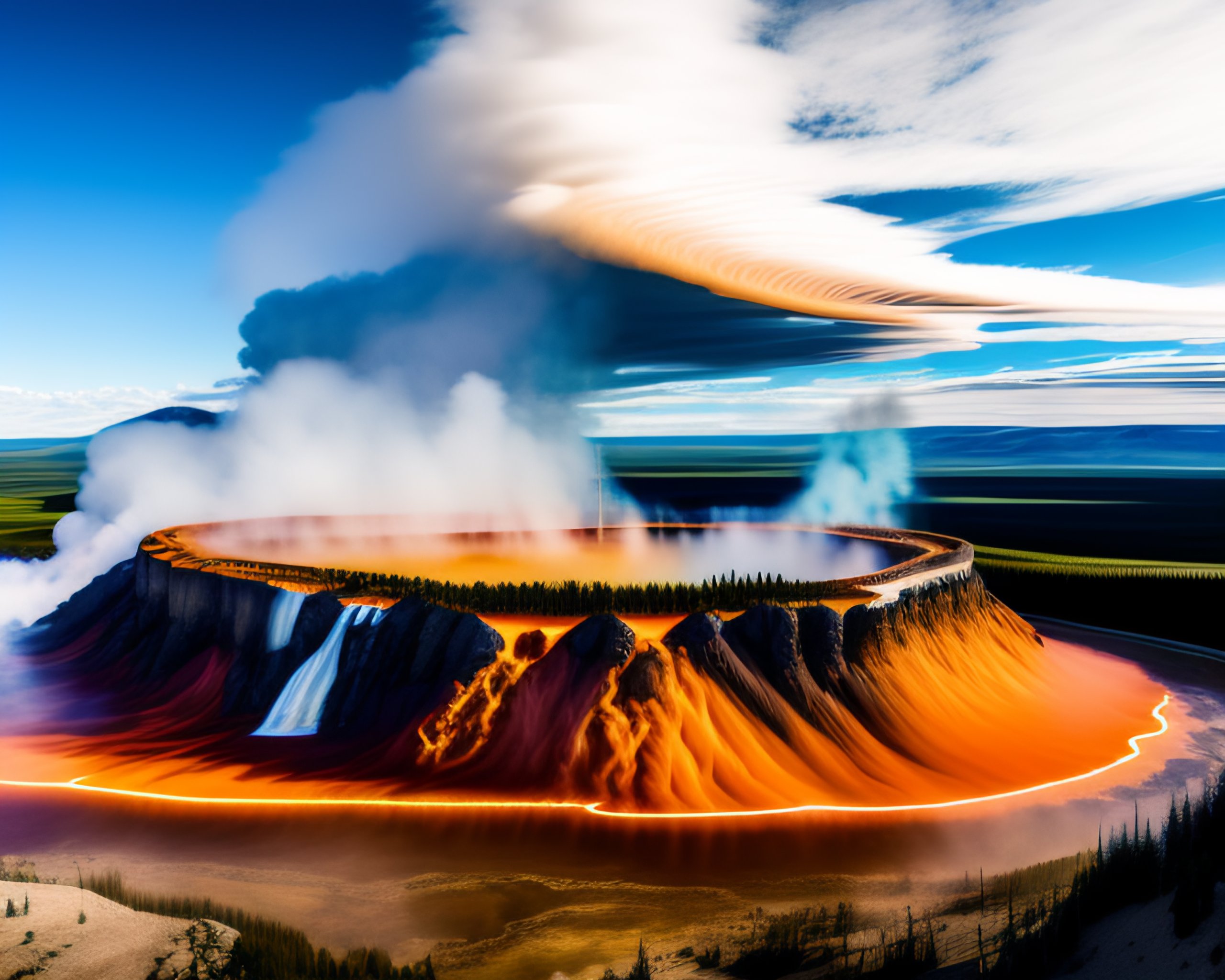 Lexica - Yellowstone supervolcano eruption