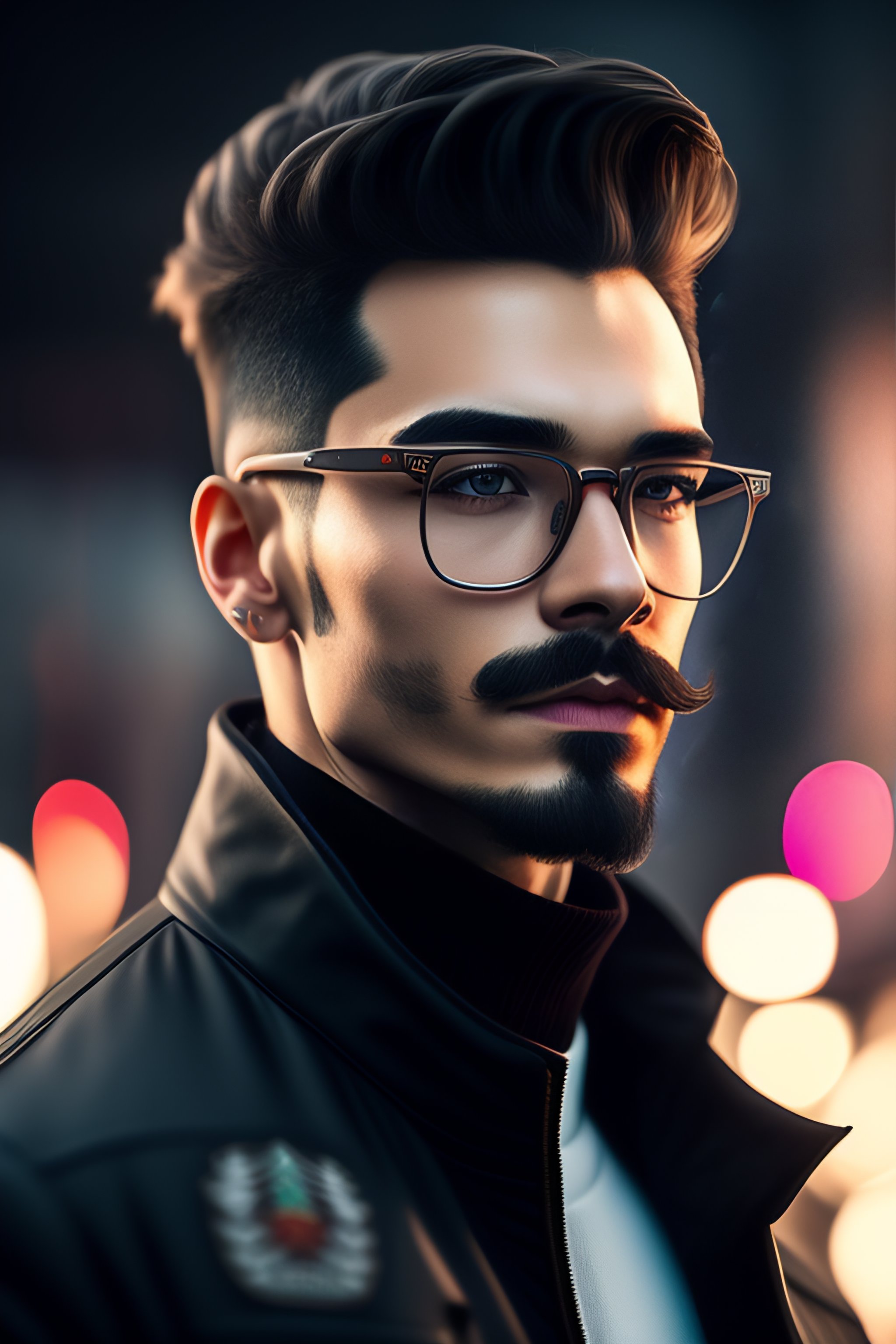 Lexica - 1boy, 3d, blurry, blurry_background, blurry_foreground, depth ...