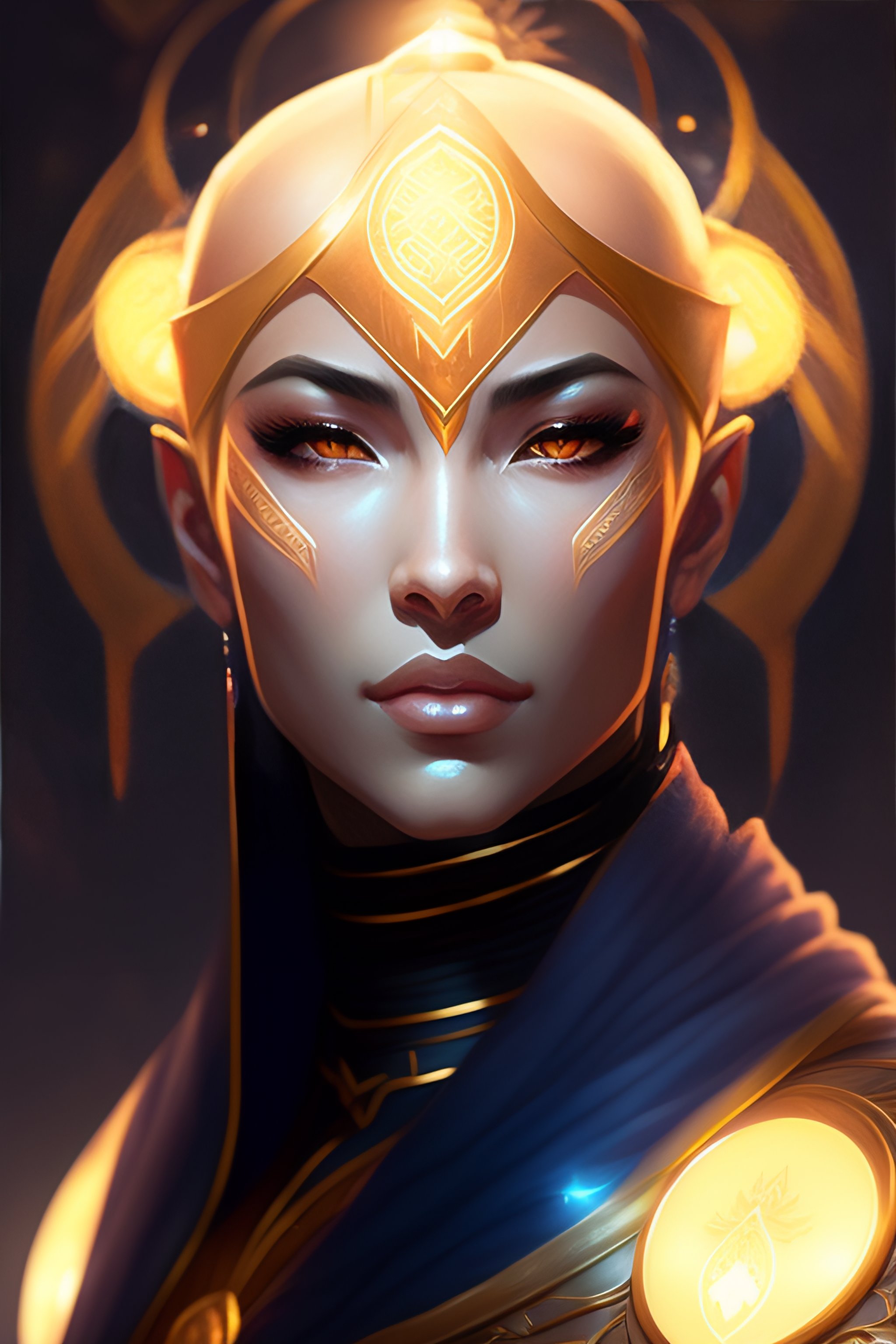 Lexica - Symmetry!! portrait of aang, avatar the last airbender ...