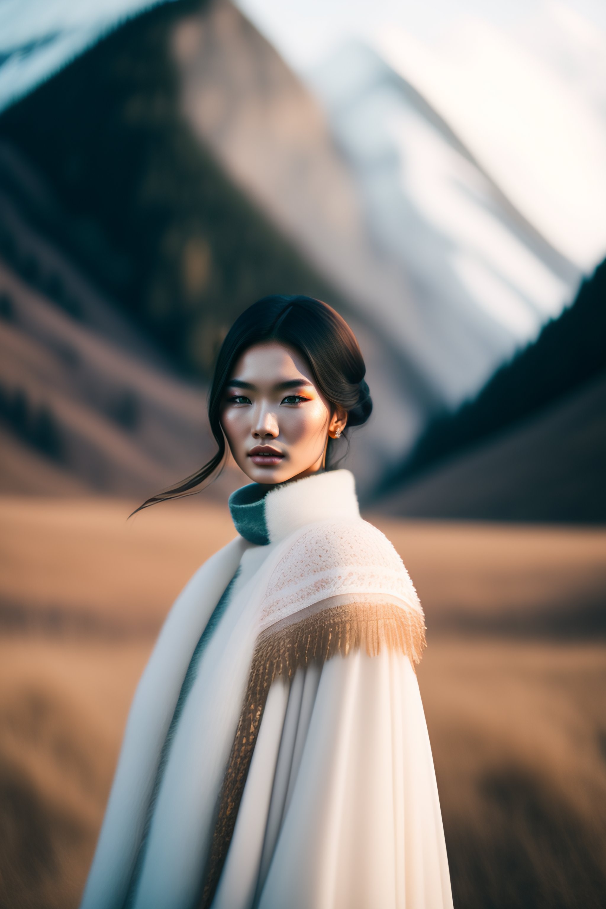 Lexica - Almaty girl, kazakh, Portrait of haute couture beautiful ...