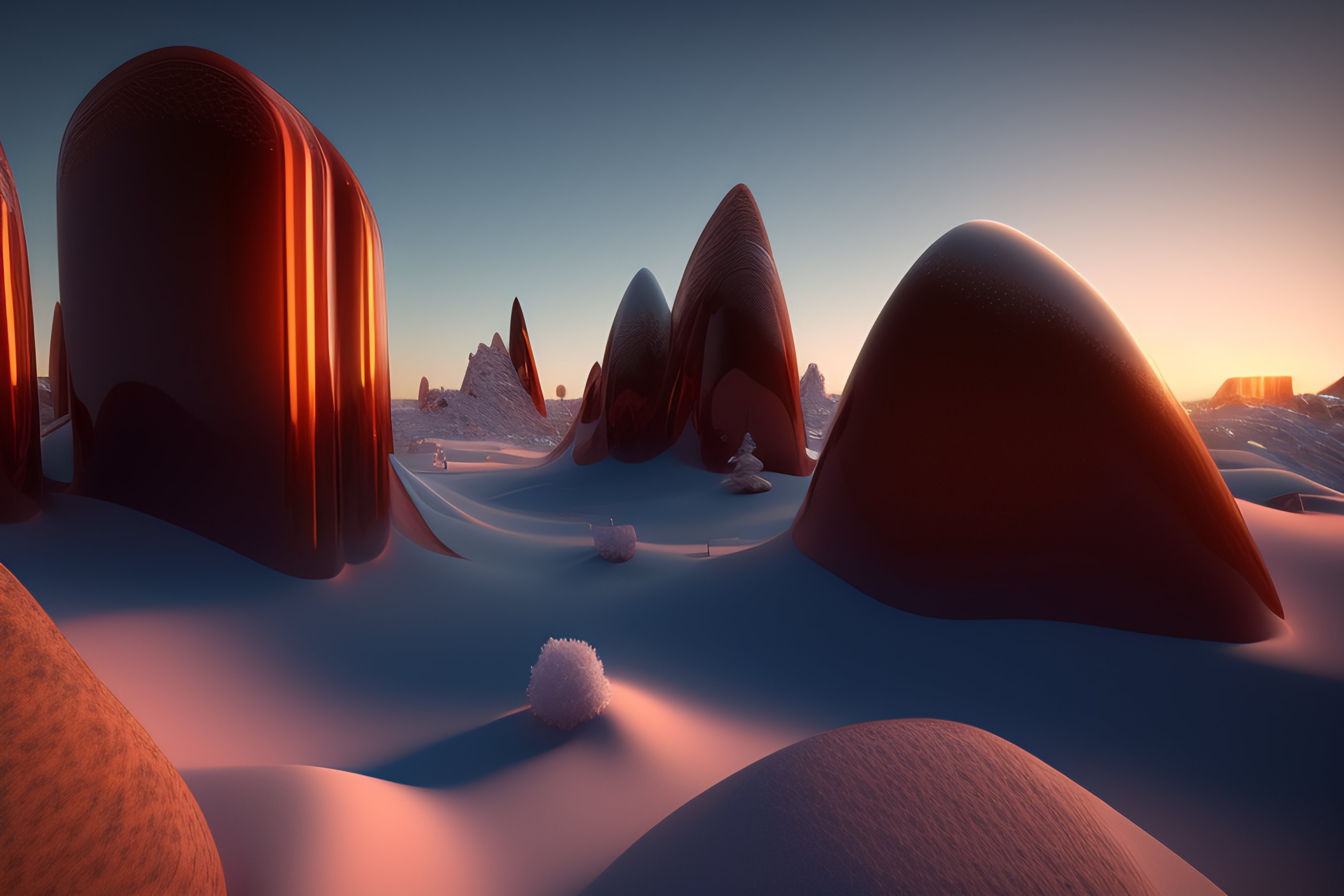 Lexica - Crystal structures, octane render, unreal engine, Intricate ...