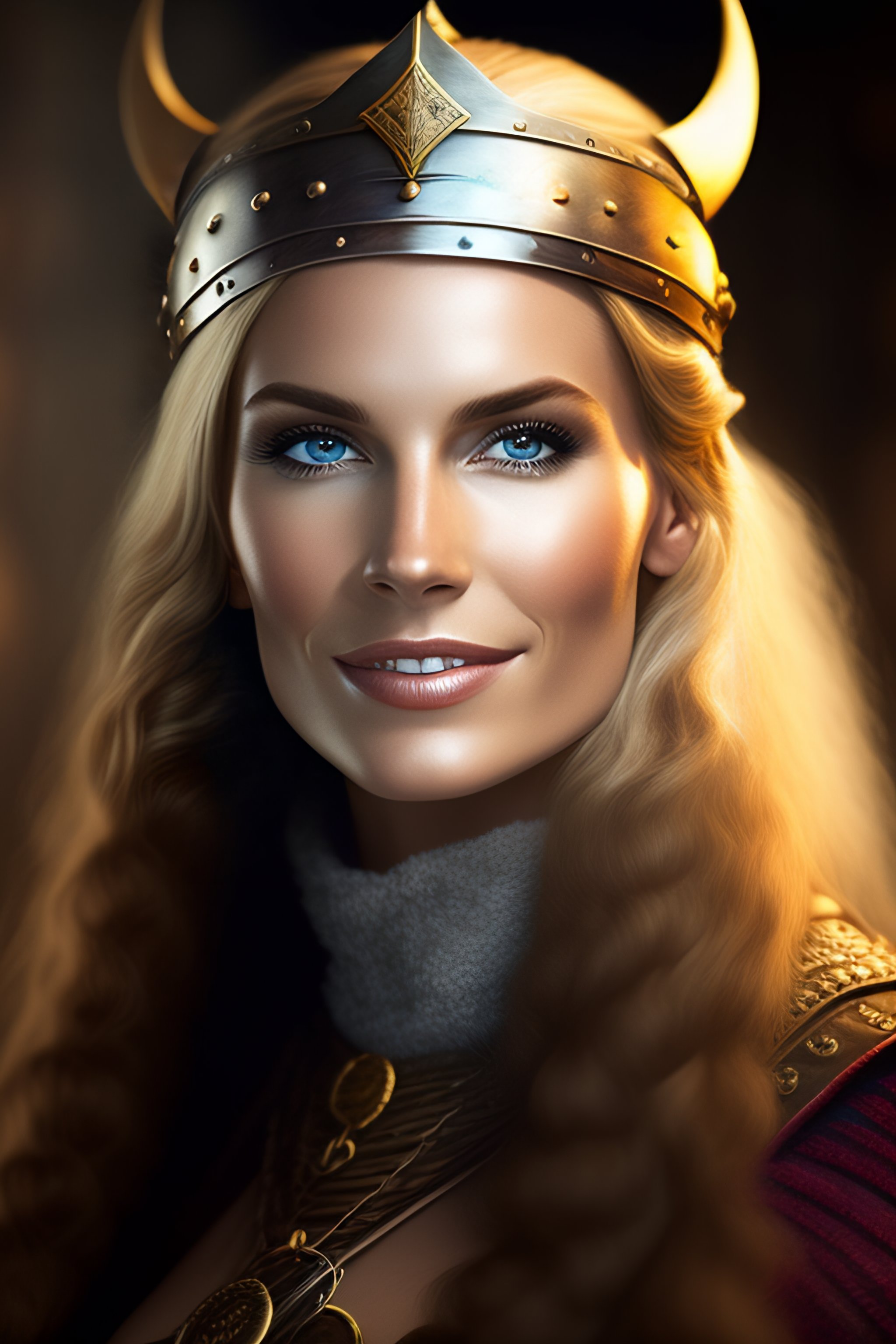 Lexica - Viking, with a slight smile
