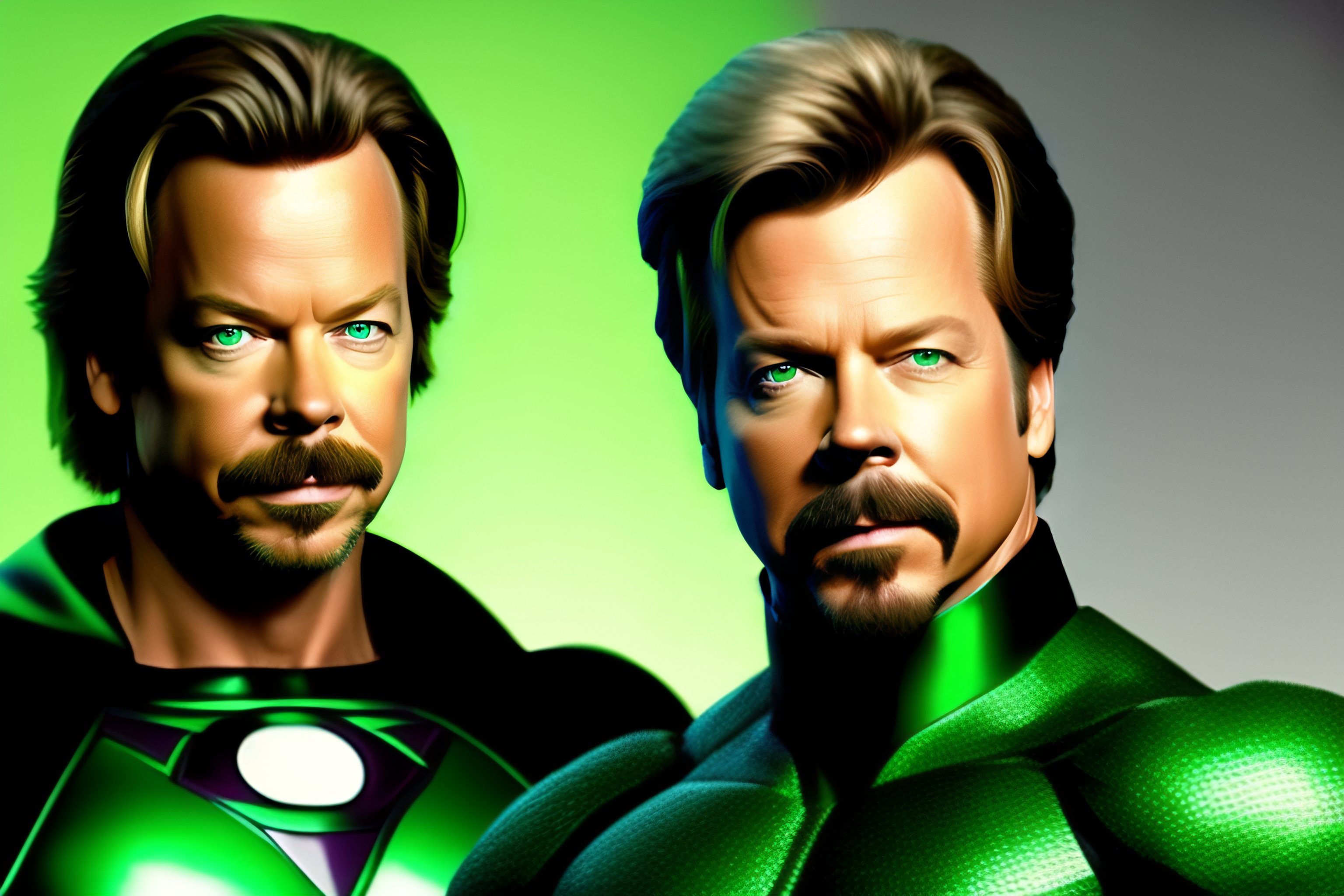 Lexica - David Spade as the superhero Green Lantern