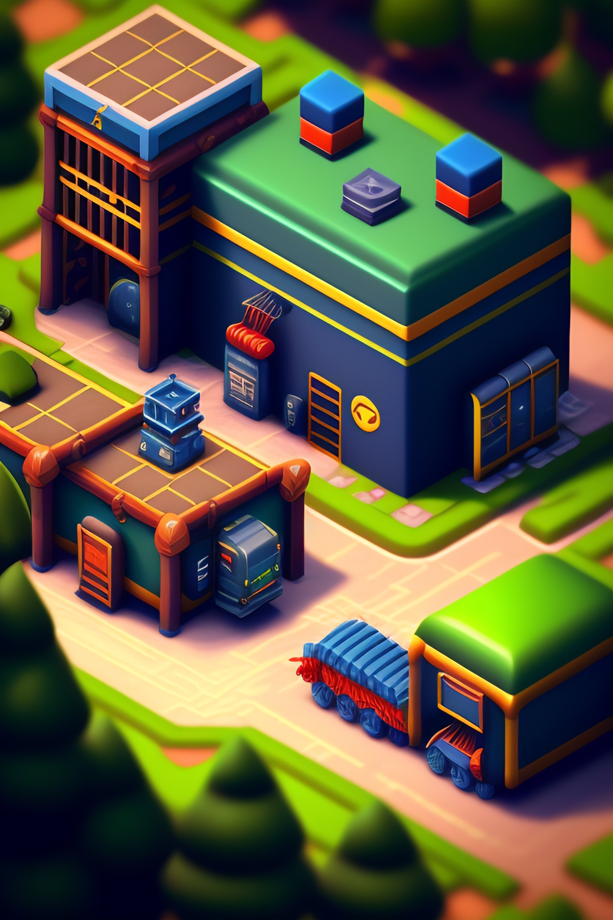 Lexica - Isometric war factory, C&C, strategic game