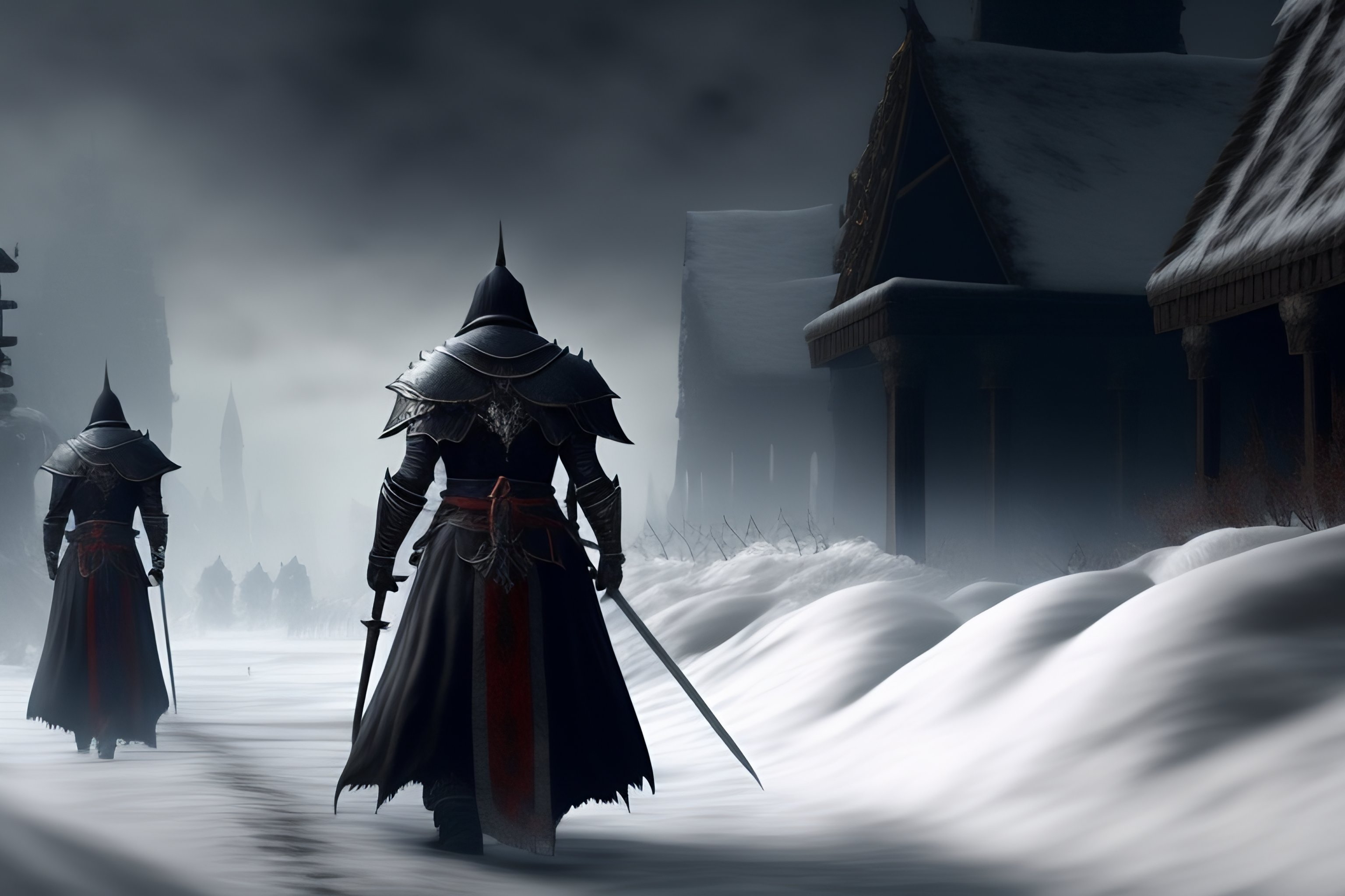 Lexica - Dark souls 3 gray ambient more realistic 3d more dark terror ...