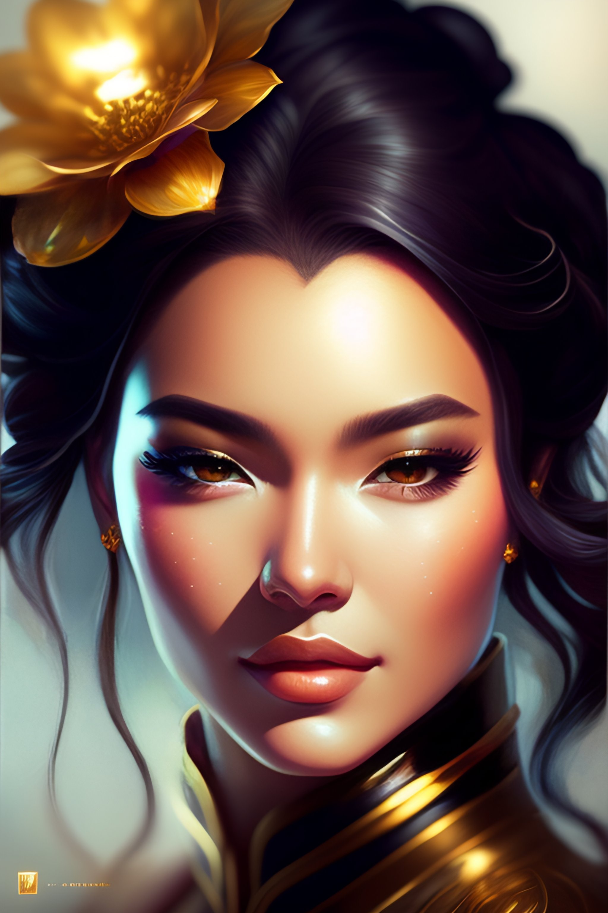 Lexica - Mercy overwatch,Beautiful portrait of a gorgeous Princess ...