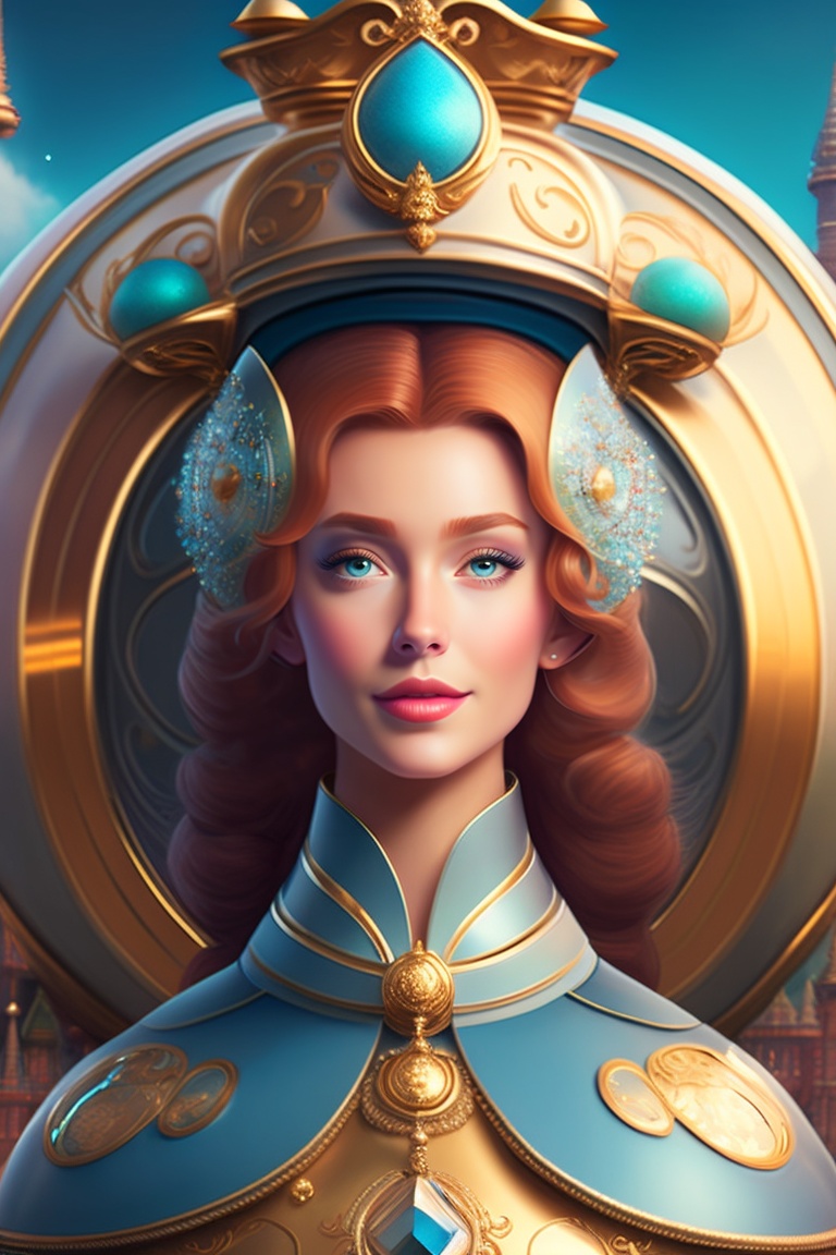 Lexica - ADVERTISING ART DIRECTOR, FUTURISTIC, PRINCESS DISNEY