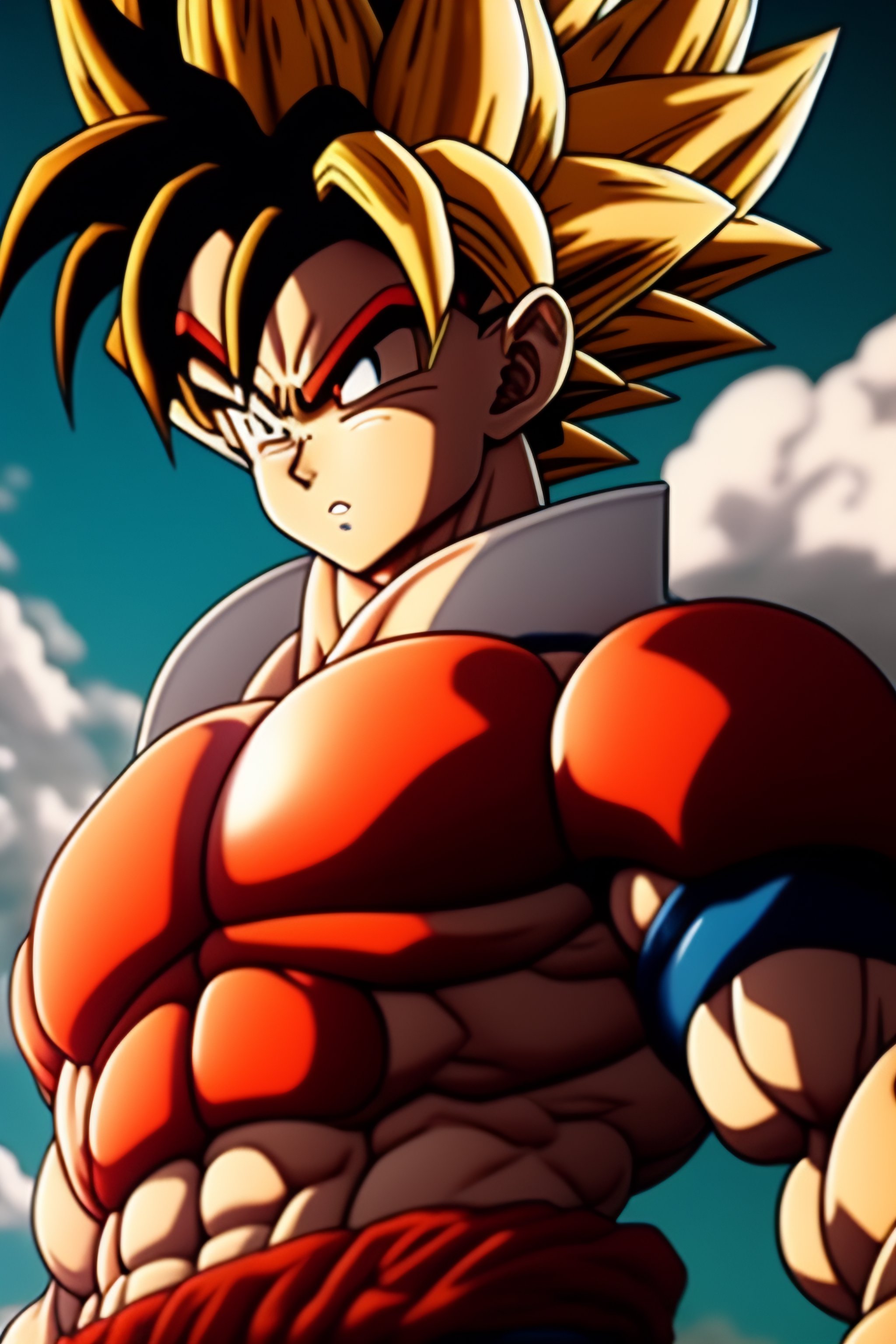 Lexica - Goku diguised the lady bug