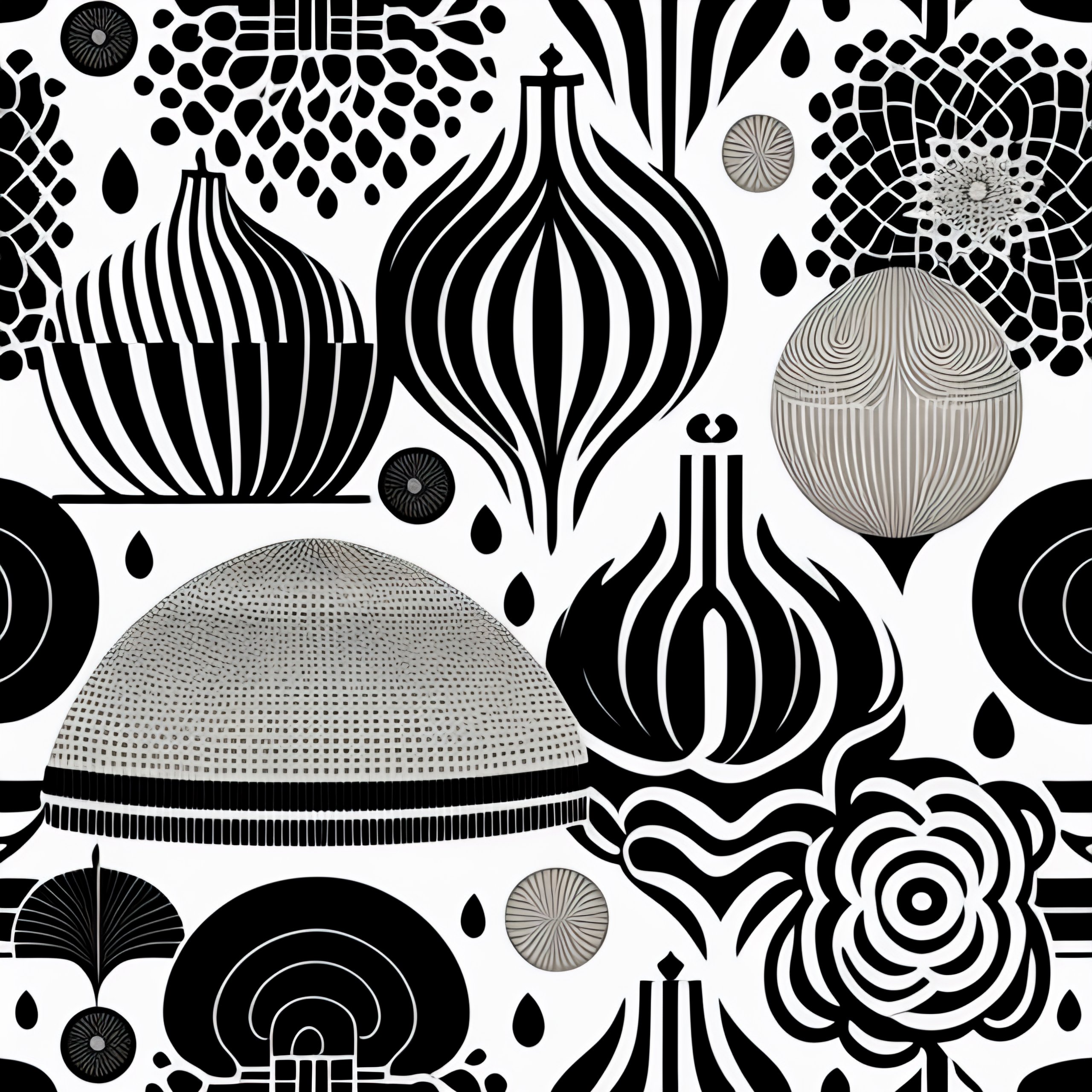 Lexica - Vintage seamless wallpaper pattern. IT, computers, monotone ...