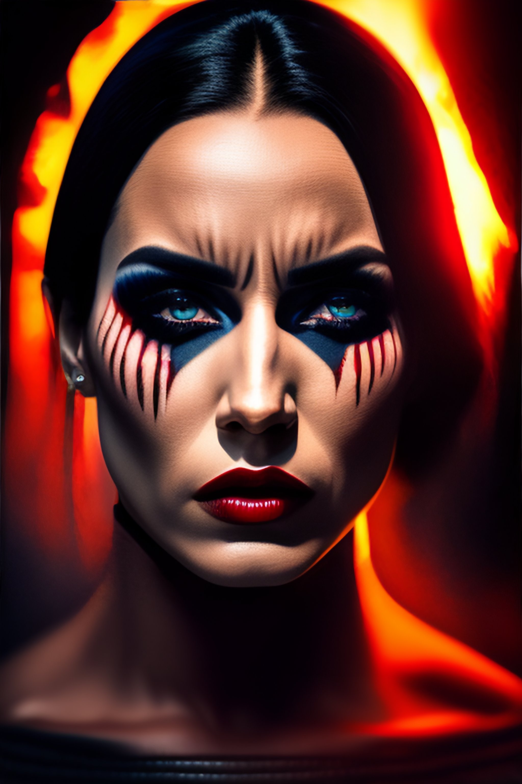 Lexica - Devil, enraged, sick, dark, ambien, terror, black deep eyes ...