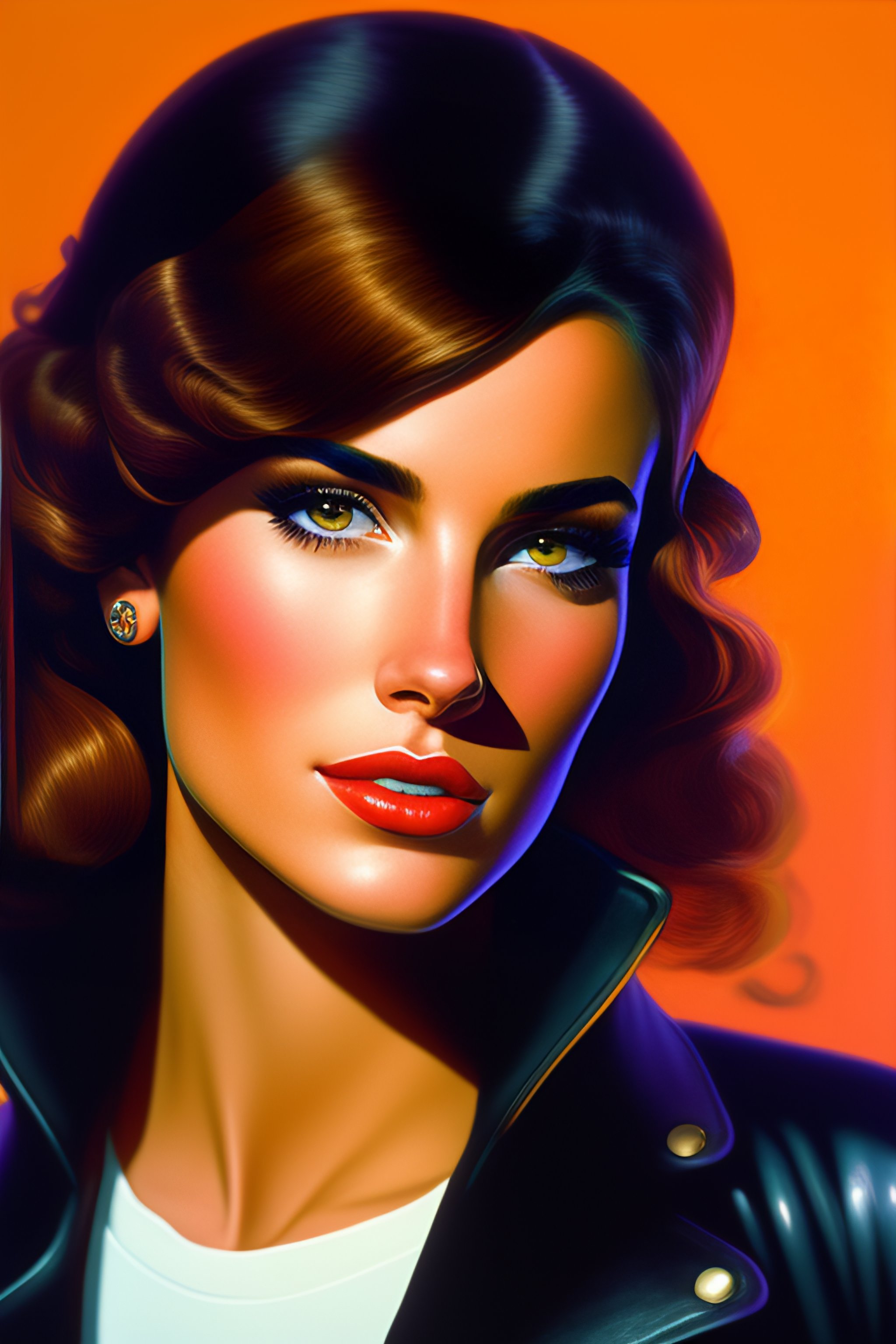 Lexica - Portrait of an attractive young female protagonist, center ...