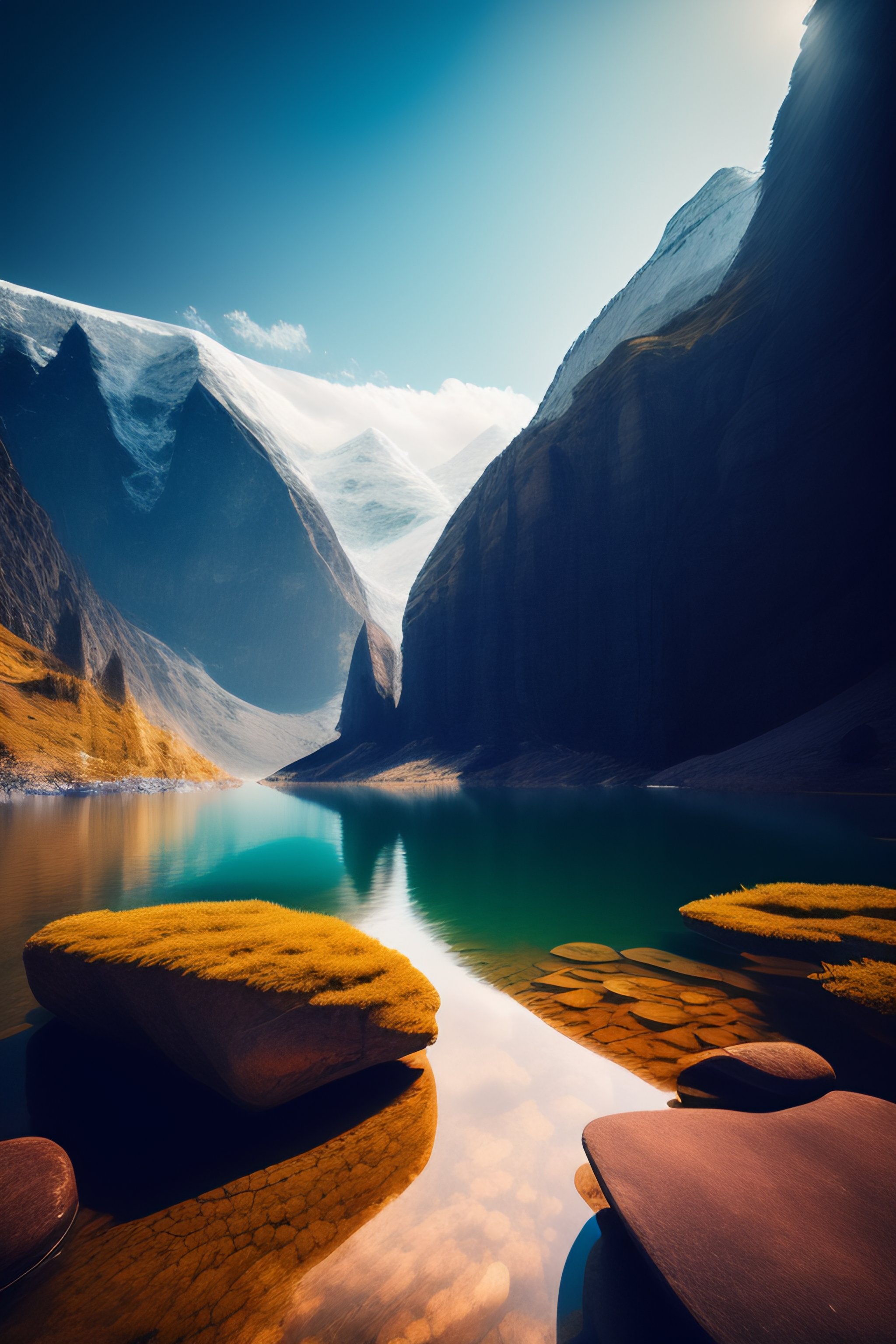 Lexica - Amazing depth landscape