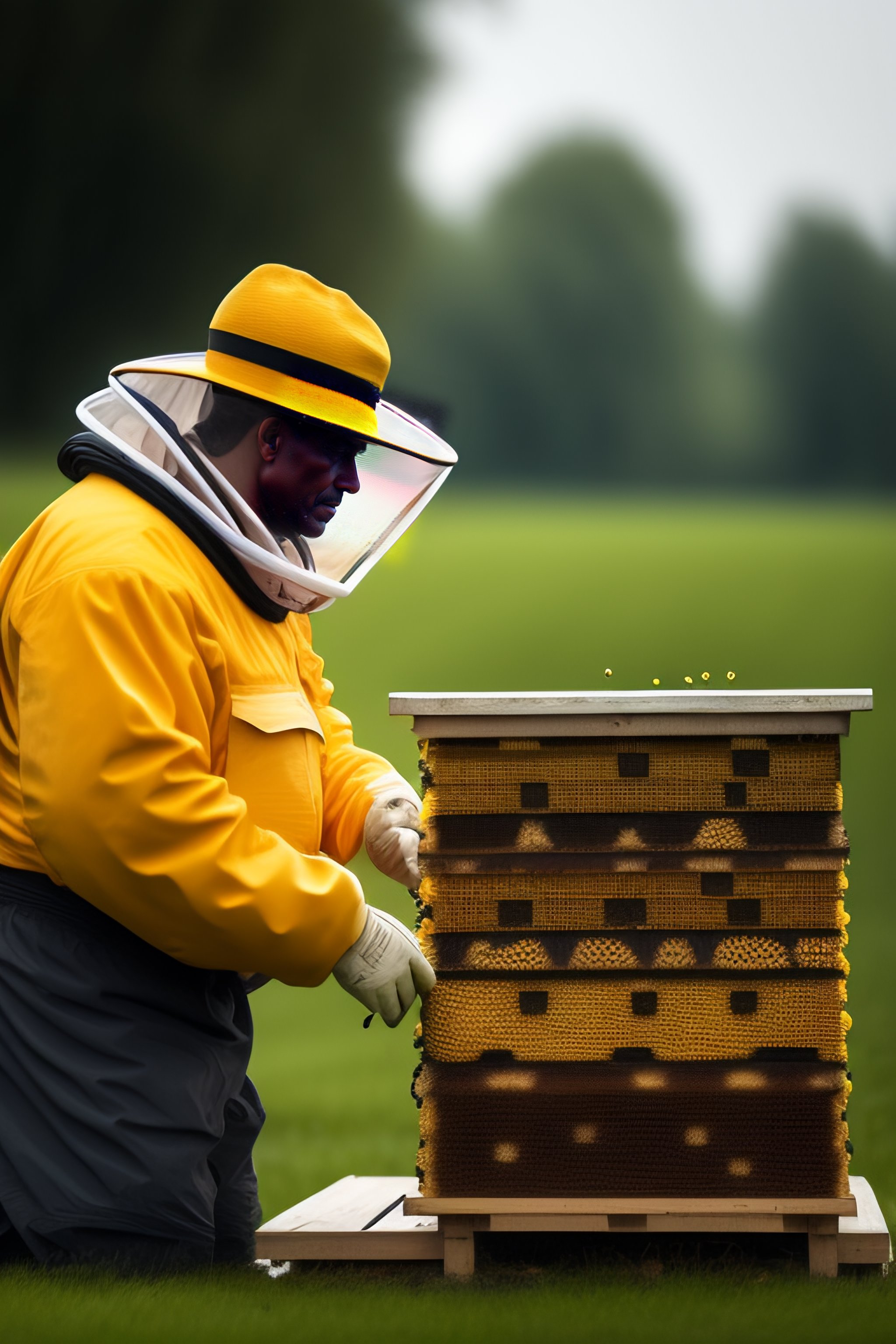 Lexica - A beekeeper In Holland