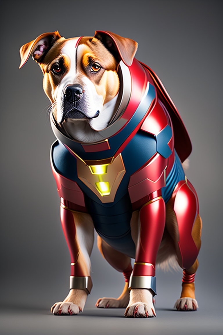Lexica - Iron Man And the Dog Jack Superhero for Animal Welfare: Create ...