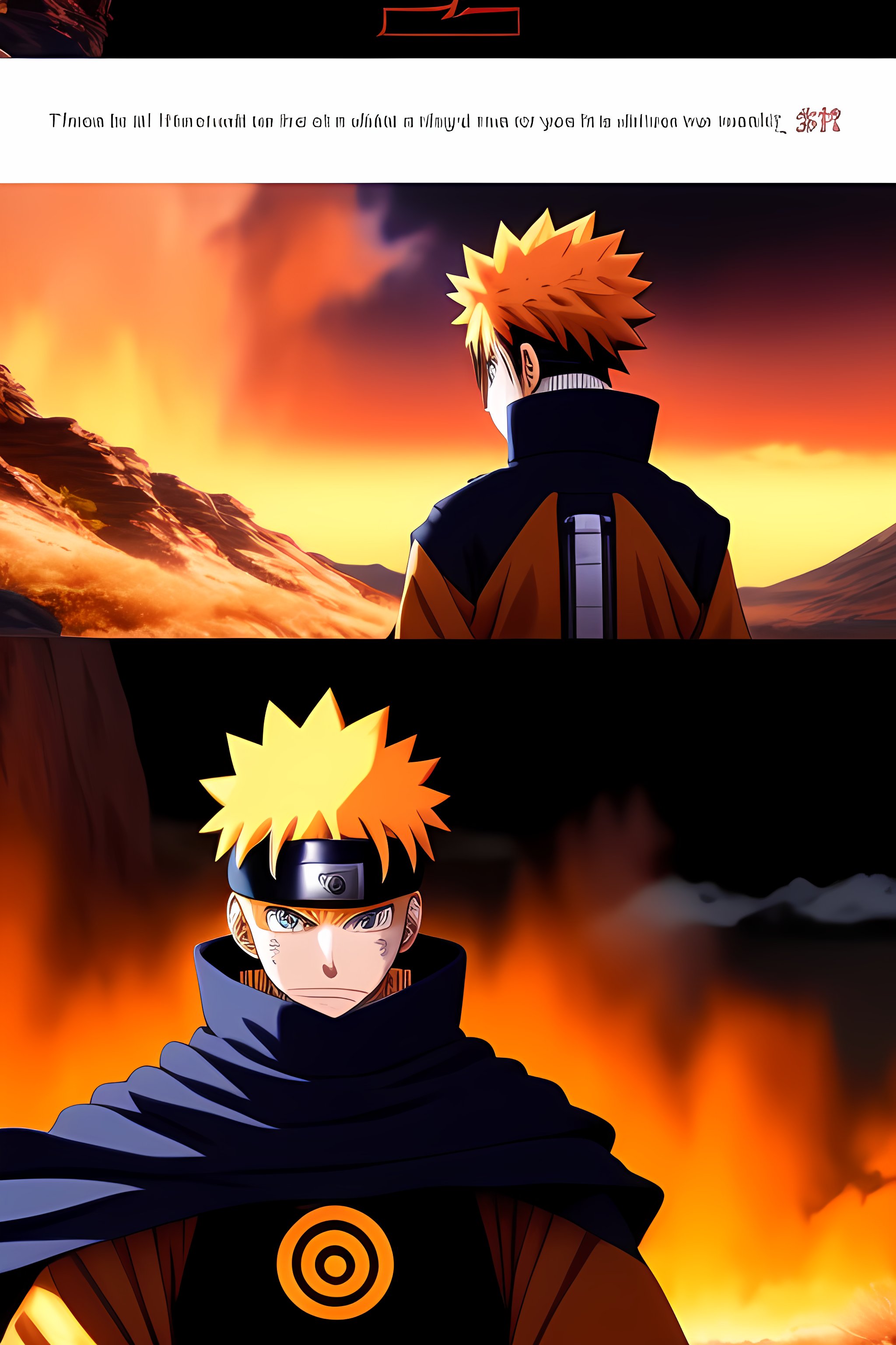 Lexica - Naruto dramatic