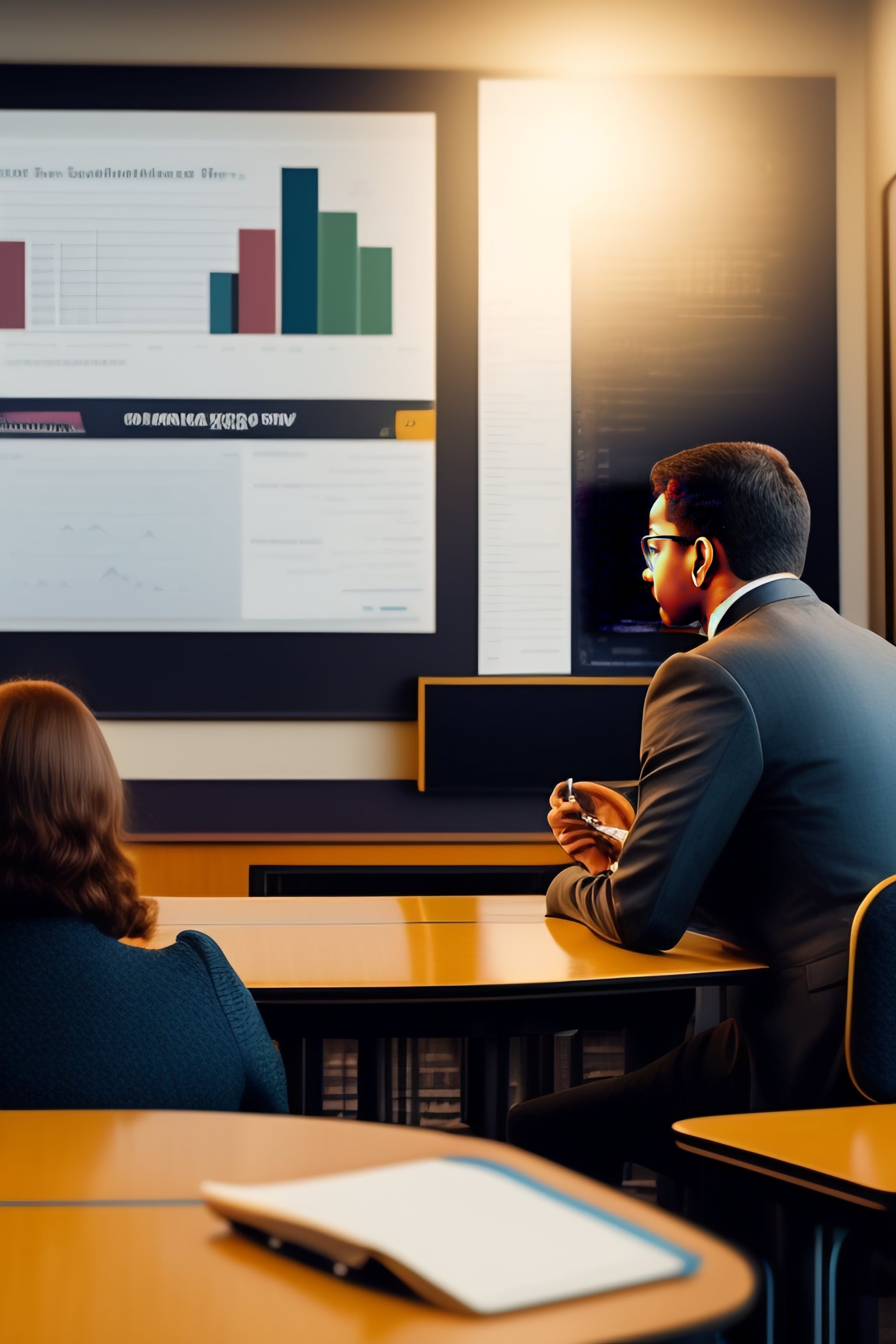 Lexica - A teacher in a classroom